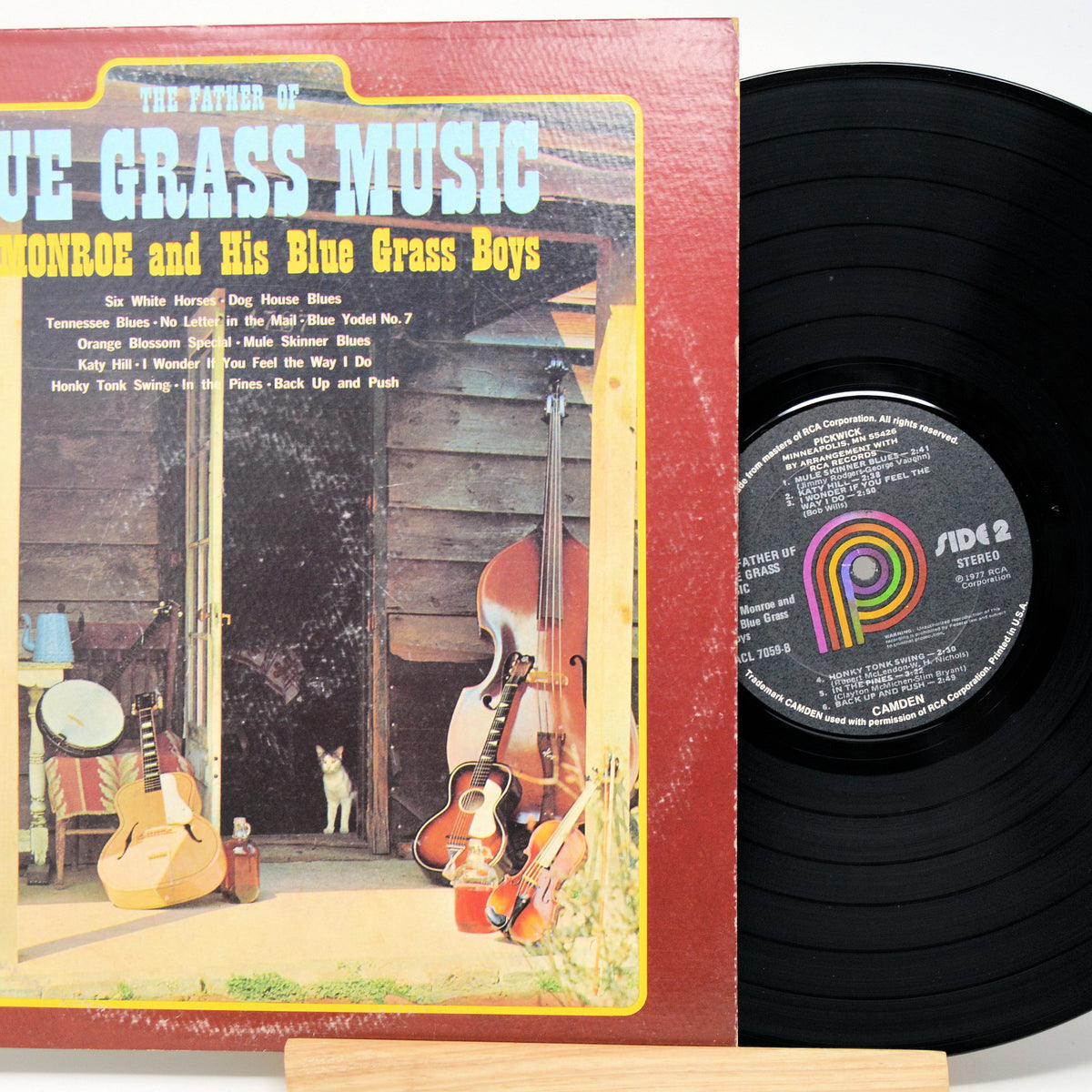 Bill Monroe - Father Of Blue Grass Music, Vinyl Record Album LP – Joe's ...