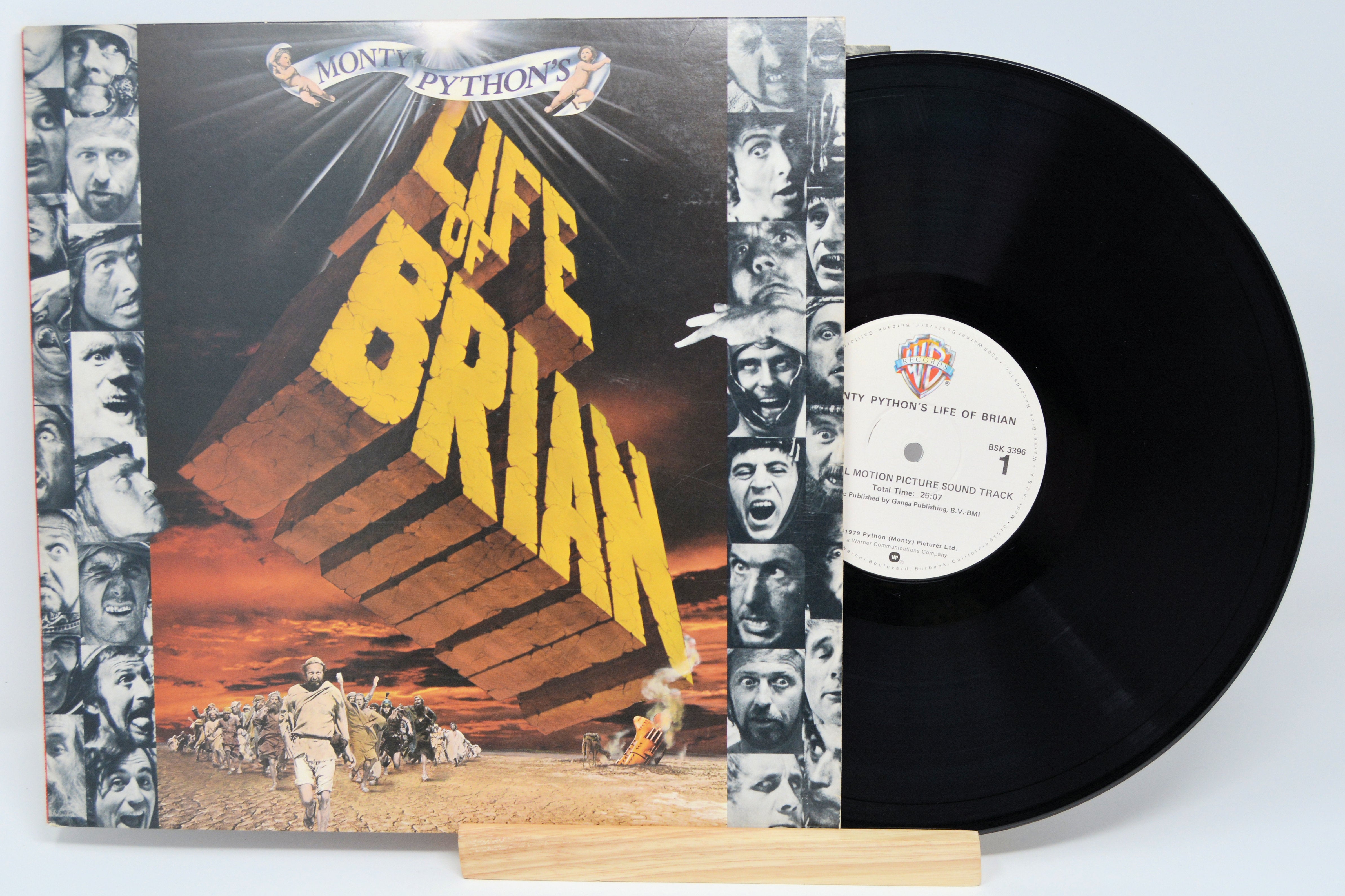 Monty Python - Life Of Brian, Vinyl Record Album LP, Warner, Orion ...