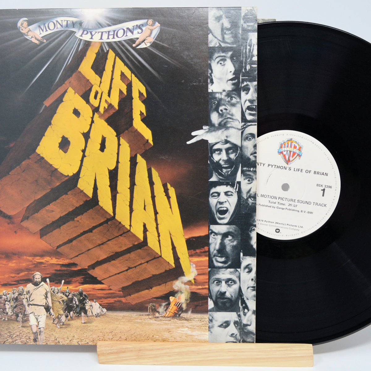 Monty Python - Life Of Brian, Vinyl Record Album LP, Warner, Orion ...