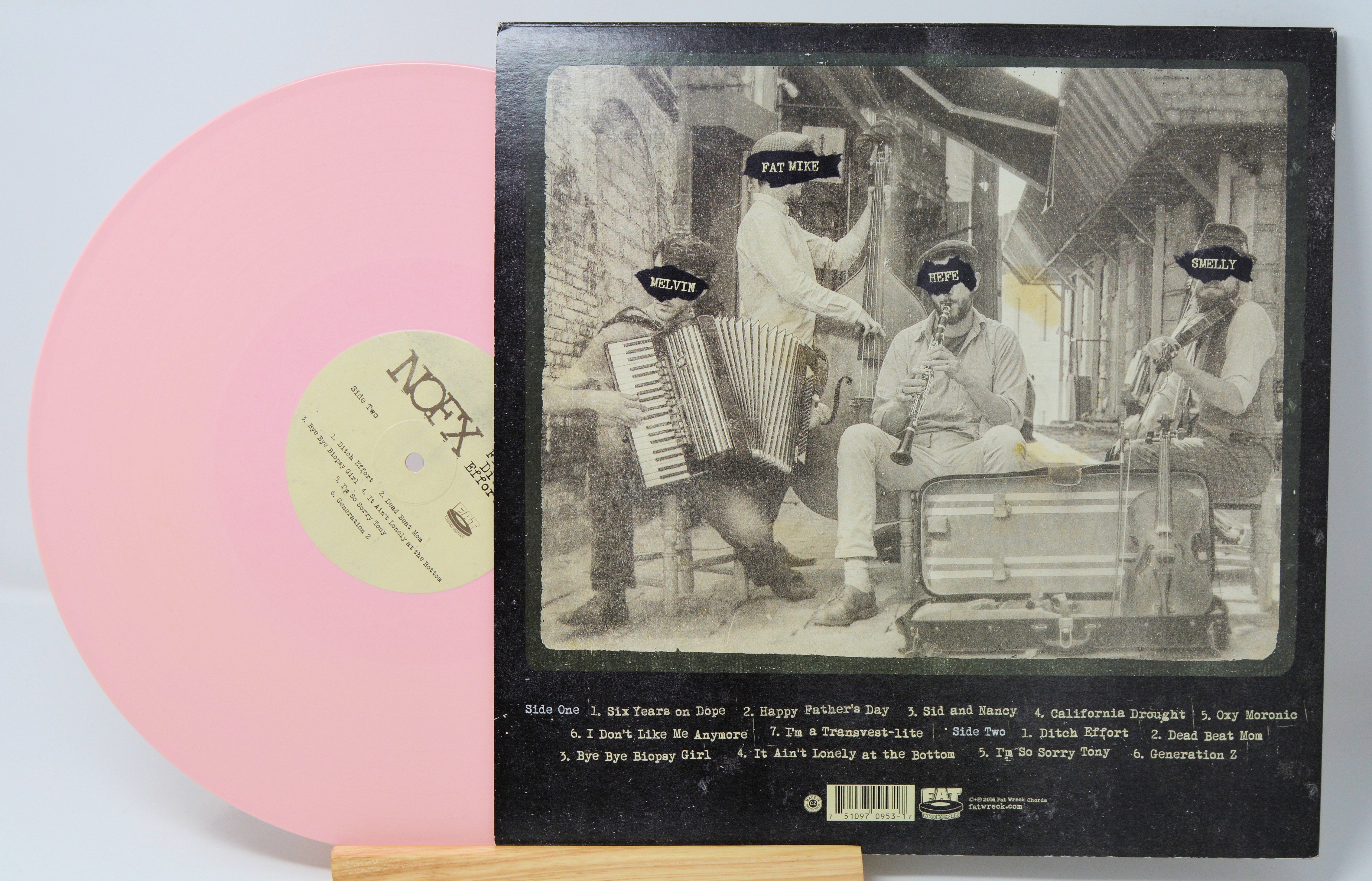 NOFX - First Ditch Effort, Vinyl Record Album LP, Pink, 2016 – Joe's Albums