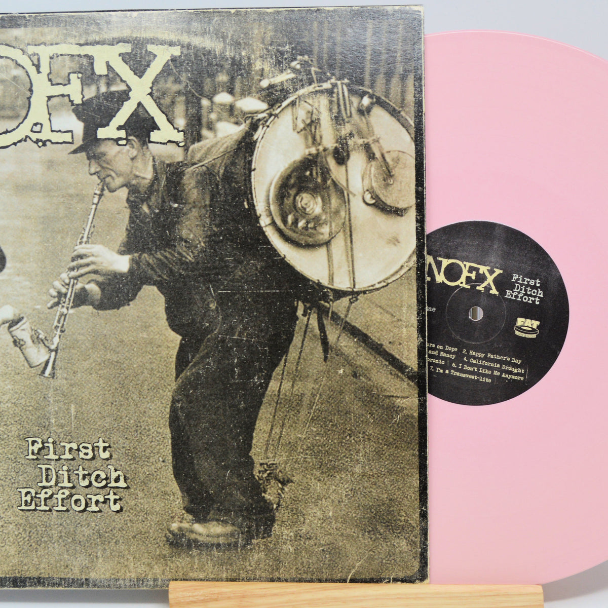 NOFX - First Ditch Effort, Vinyl Record Album LP, Pink, 2016 – Joe's Albums
