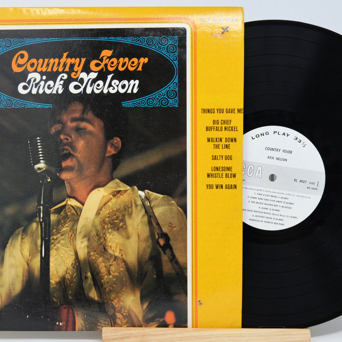 Rick Nelson - Country Fever, Vinyl Record Album LP, Decca DL 74827 ...