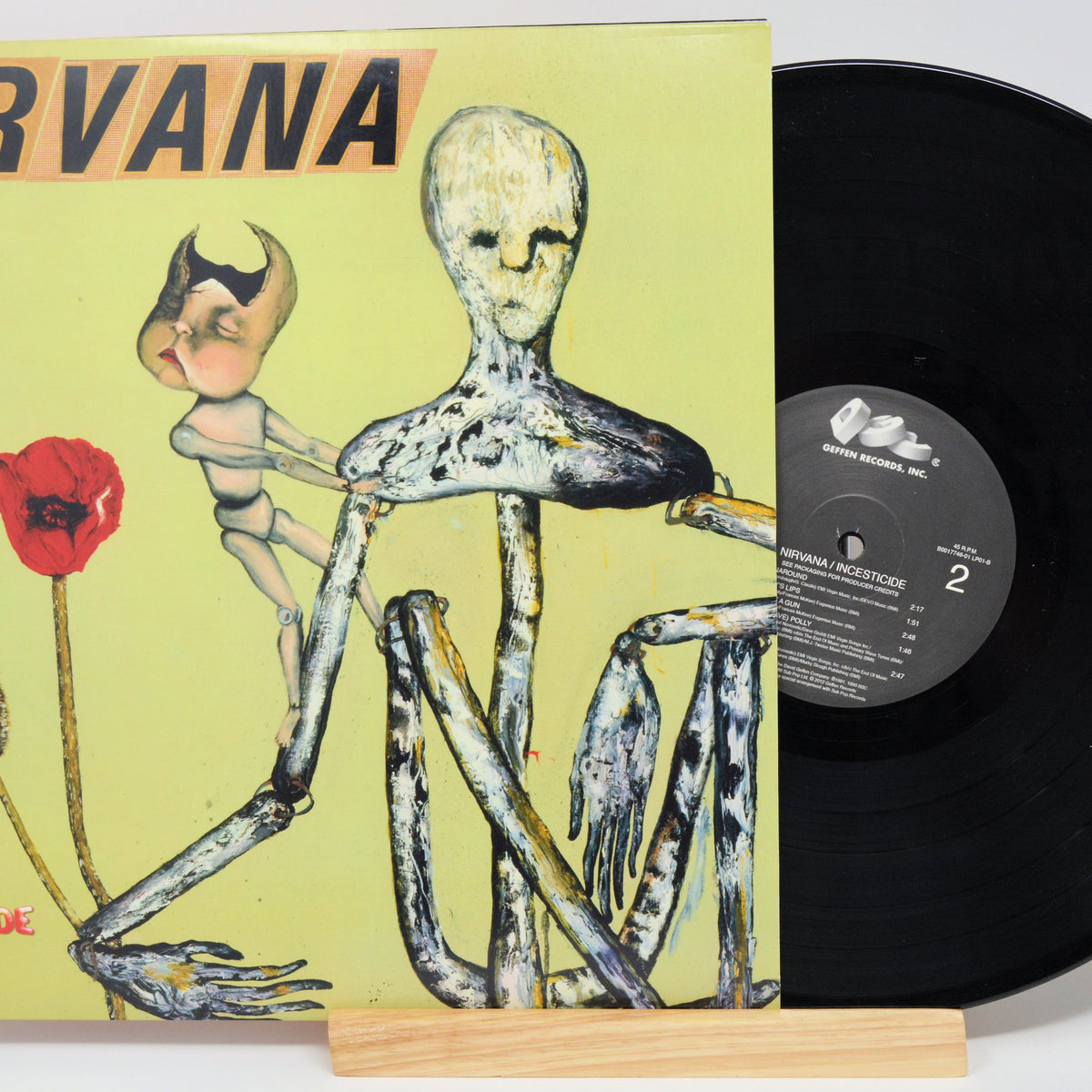 Nirvana - Incesticide, Vinyl Record Album 2LP, 45RPM – Joe's Albums