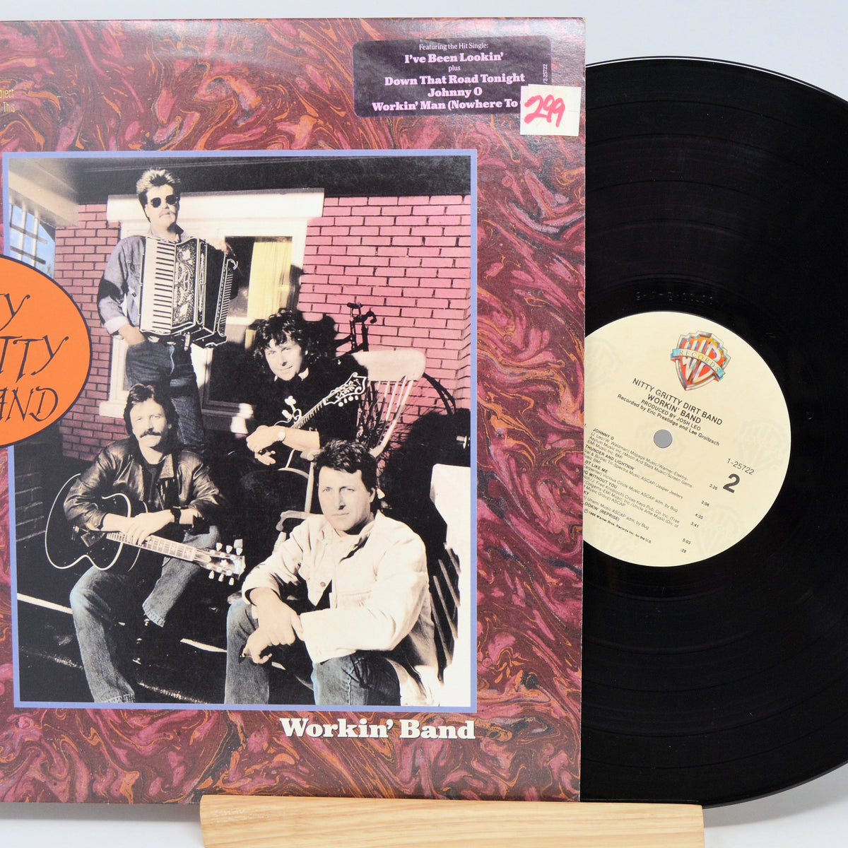 Nitty Gritty Dirt Band - Workin', Vinyl Record Album LP, Warner Bros ...