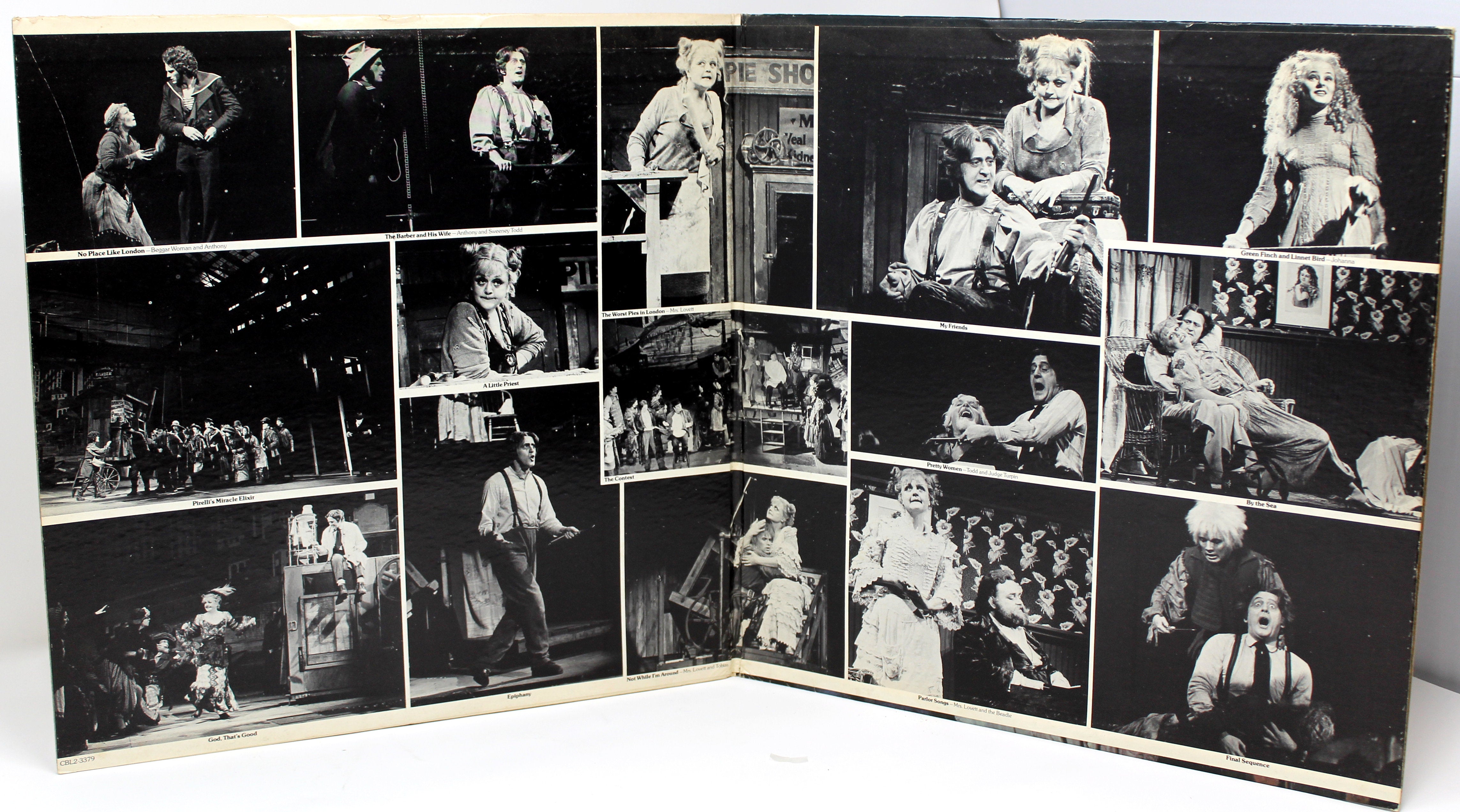 Original Cast - Sweeney Todd, Includes Booklet, Vinyl Record Album LP ...