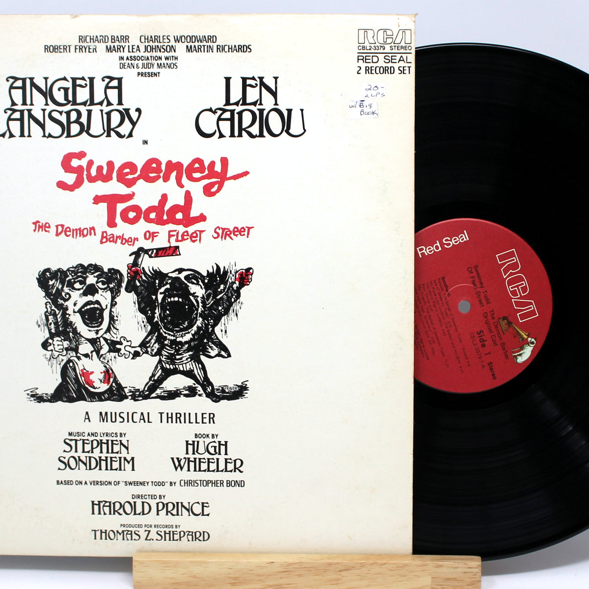 Original Cast - Sweeney Todd, Includes Booklet, Vinyl Record Album LP ...