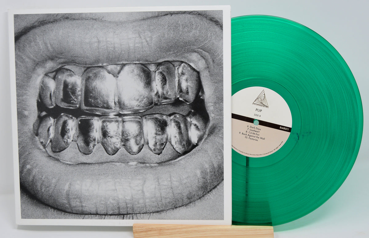 PUP - Self Titled, Green Vinyl Record Album LP – Joe's Albums