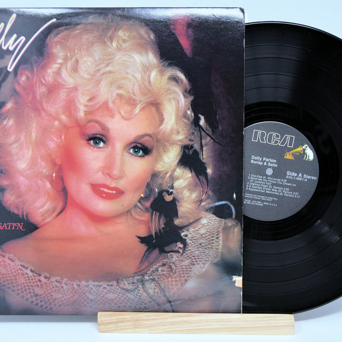 Dolly Parton - Burlap & Satin, Vinyl Record Album LP – Joe's Albums