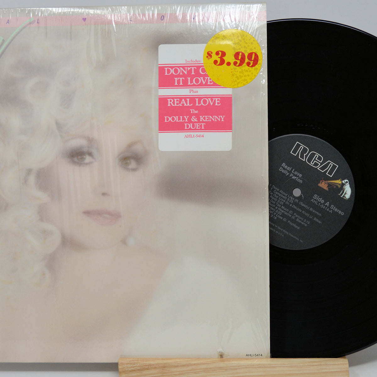 Dolly Parton - Real Love, Vinyl Record Album LP, RCA AHLI-5414 – Joe's ...