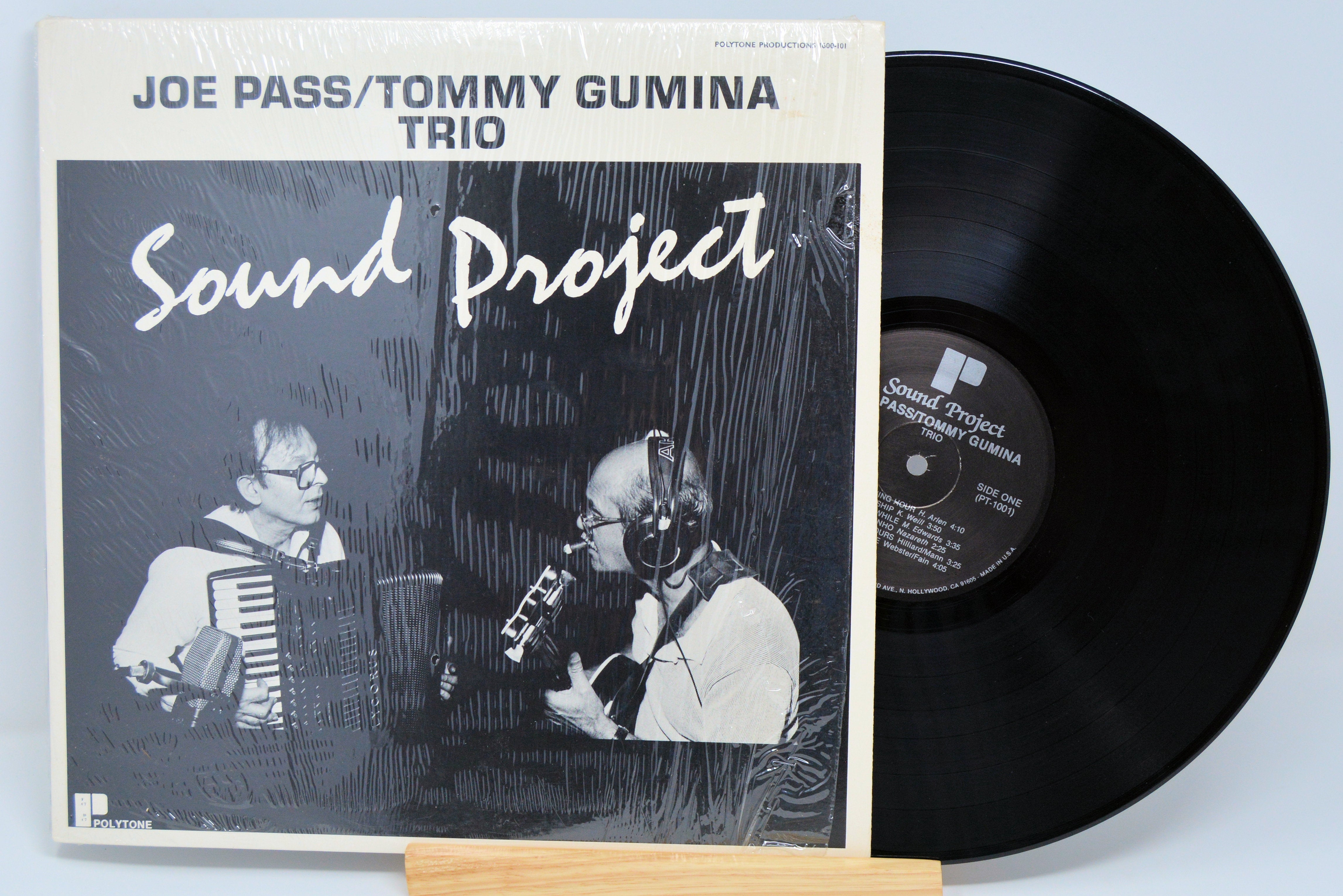 Joe Pass - Sound Project, Vinyl Record Album LP, Tommy Gumina – Joe's ...