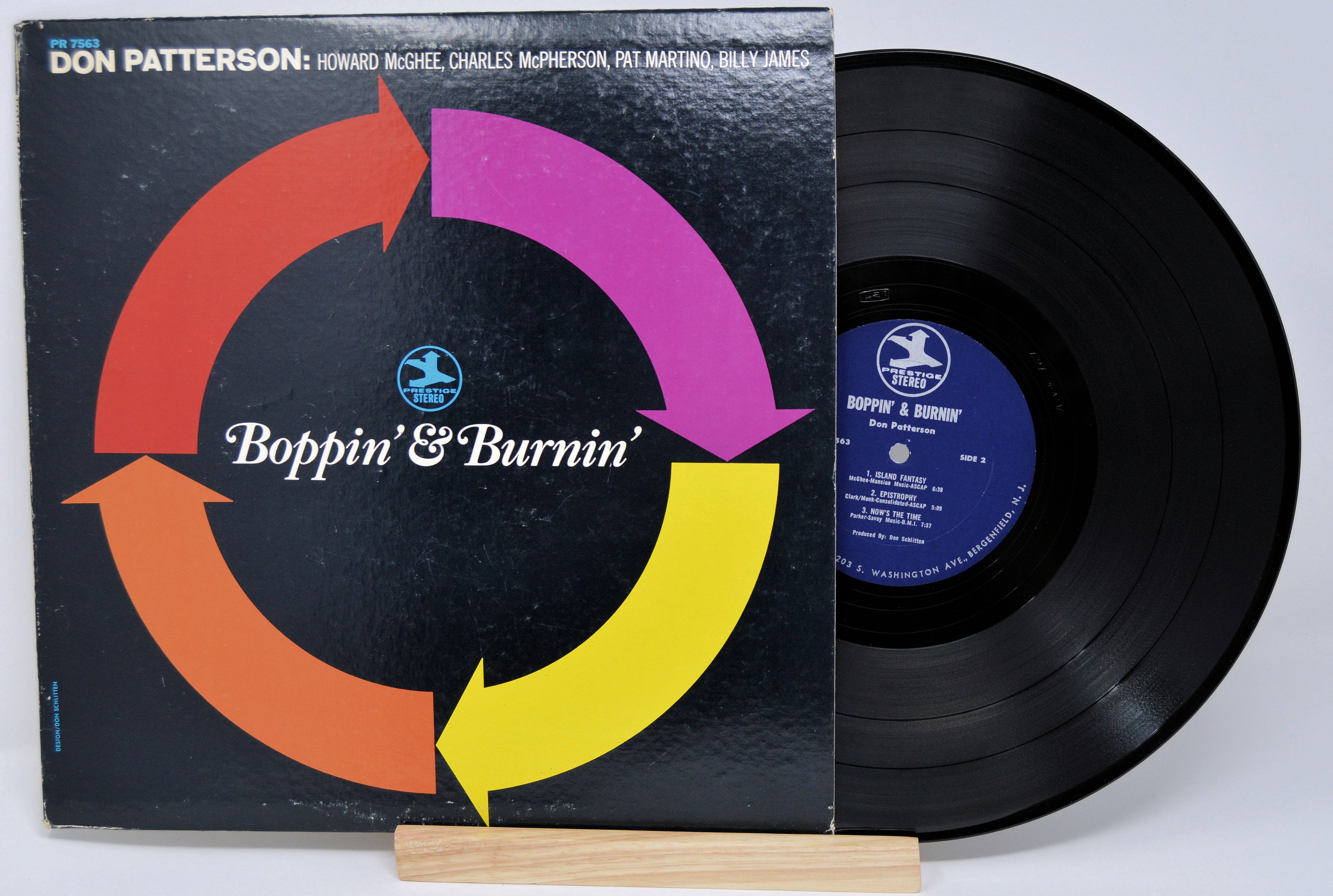 Don Patterson - Boppin & Burnin, Vinyl Record Album LP, Prestige – Joe ...