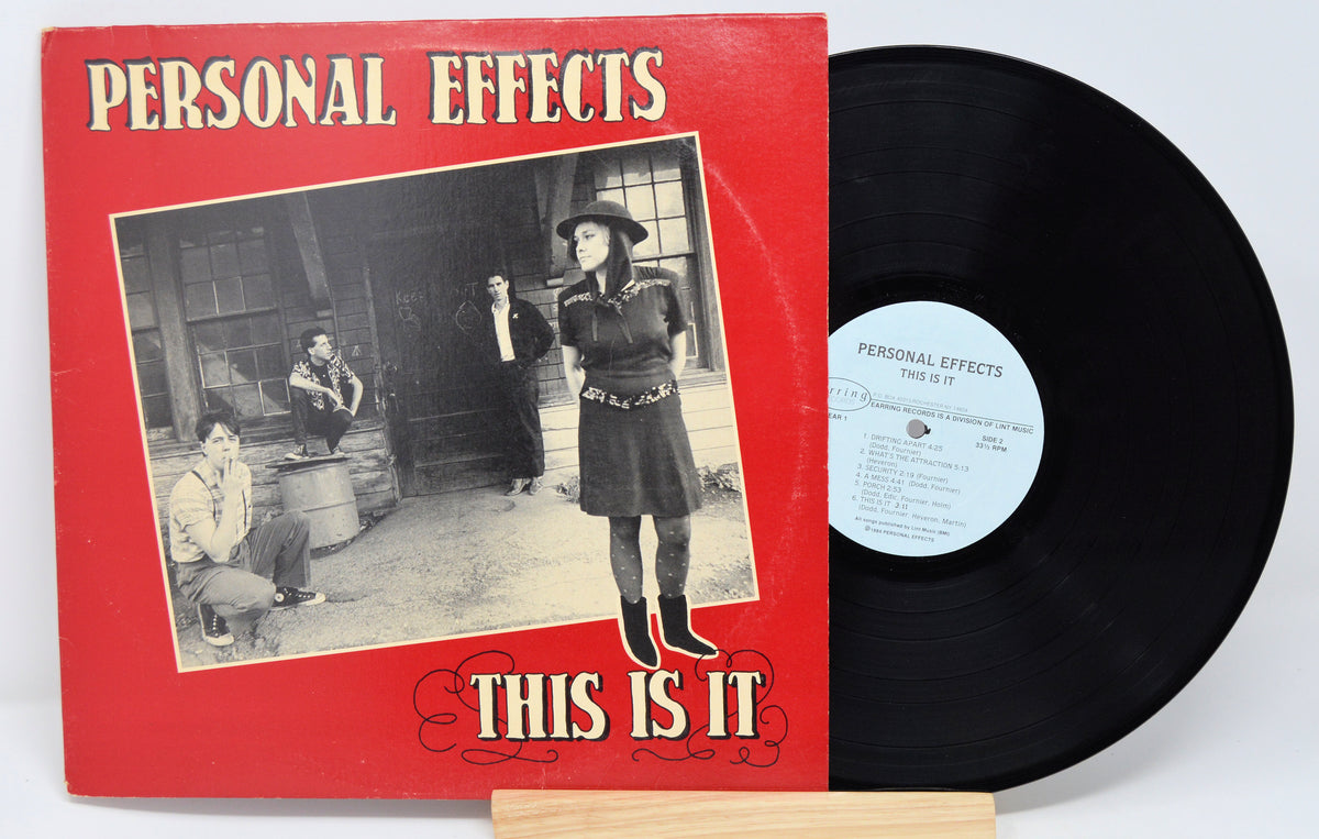 Personal Effects - This Is It, Vinyl Record Album LP, Lint Music BMI ...