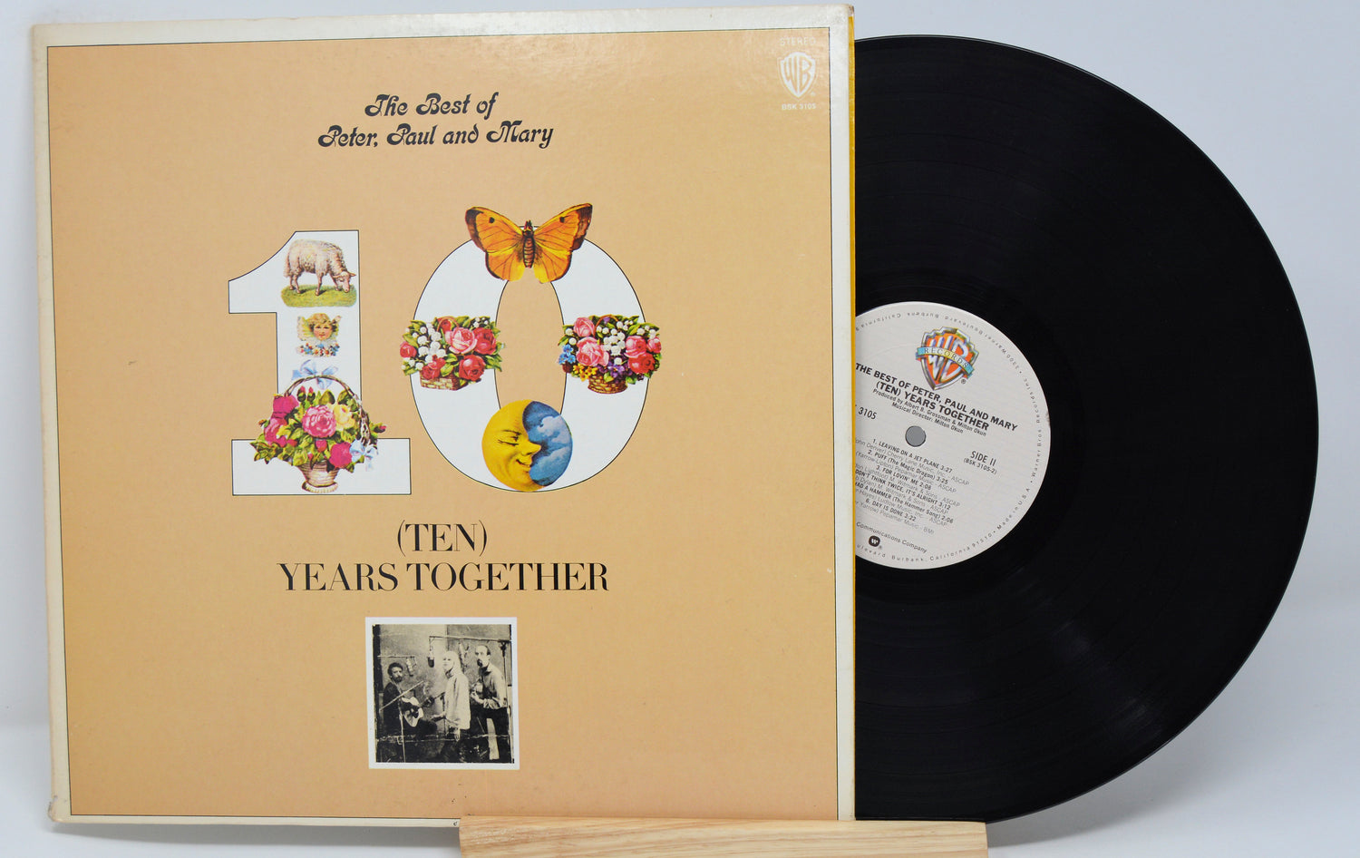 Peter, Paul & Mary - Ten Years Together, vinyl Record Album LP – Joe's ...