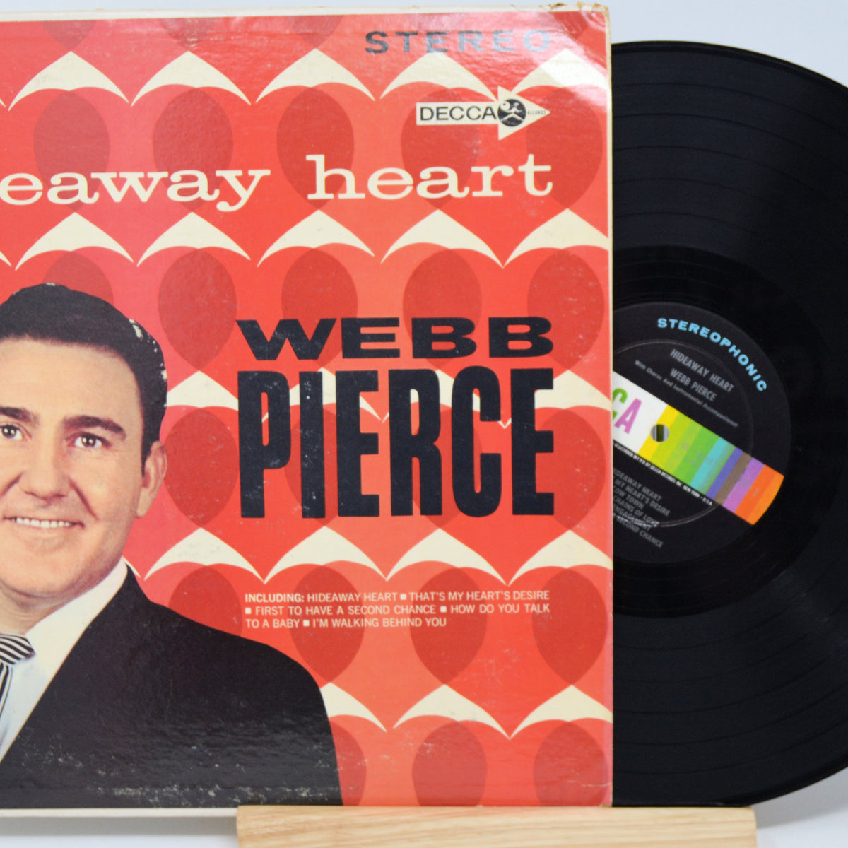 Webb Pierce - Hideaway Heart, Vinyl Record Album LP, Stereo – Joe's Albums