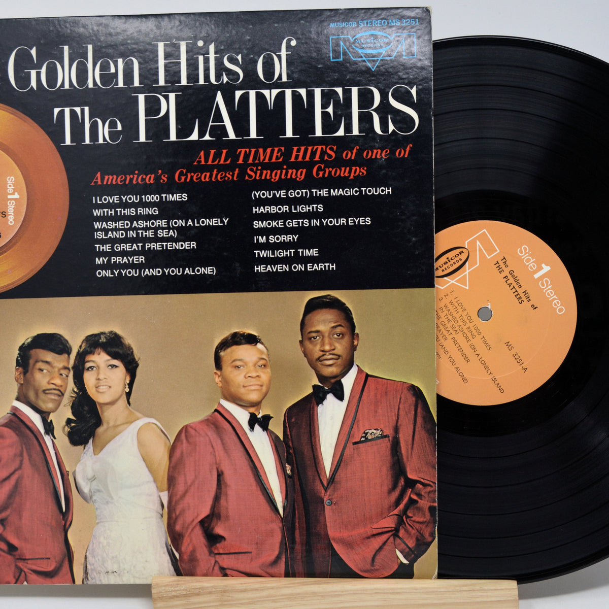 Golden Hits Of The Platters, Vinyl Record Album LP, Musicor MS 3251 ...