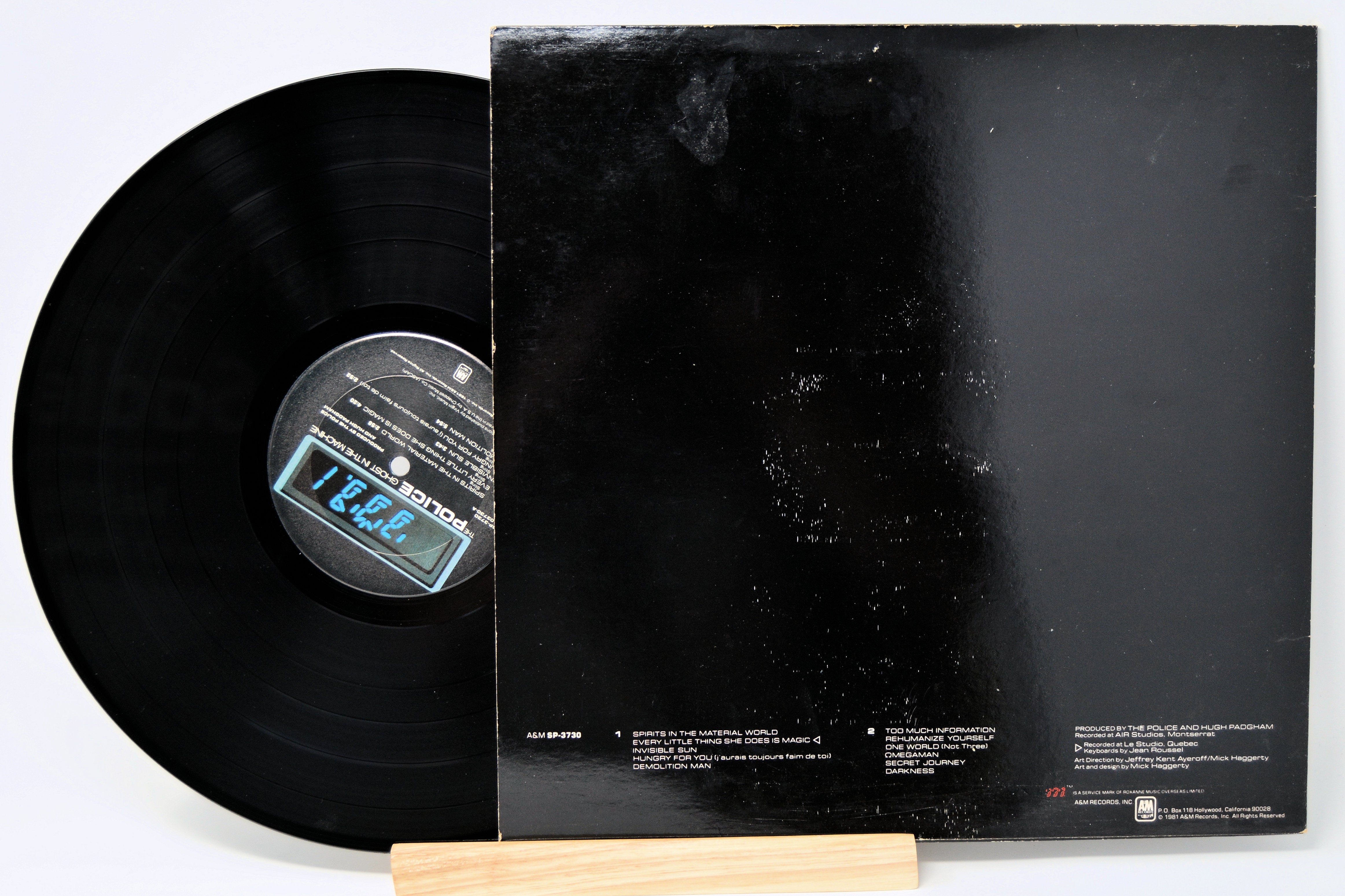 The Police - Ghost In The Machine, Vinyl Record Album LP, A&M, Used ...