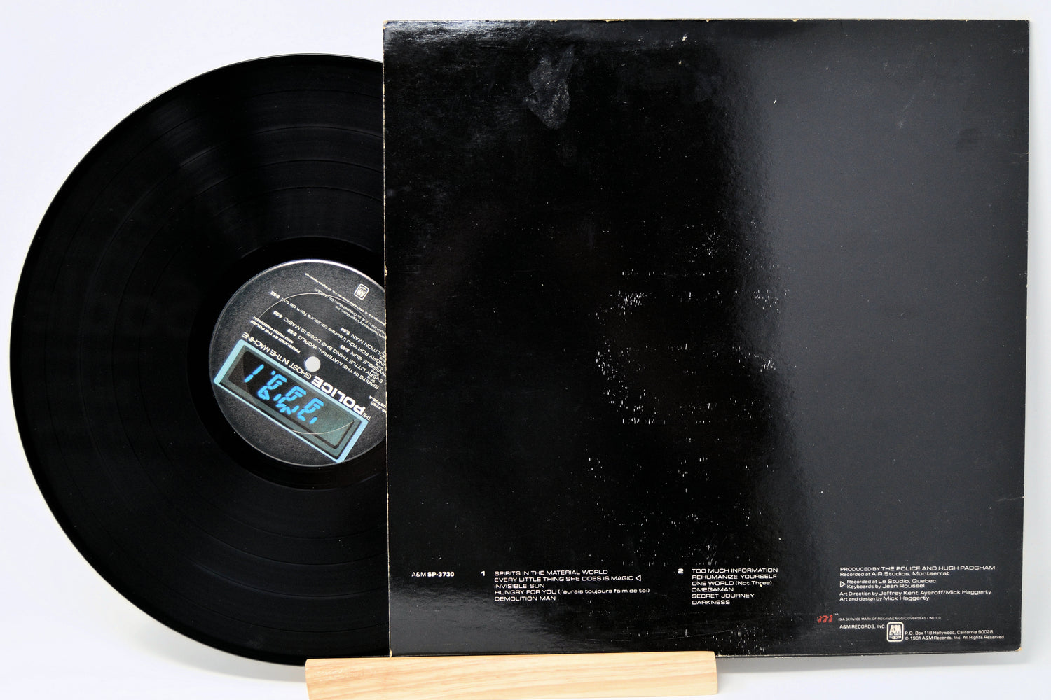 The Police - Ghost In The Machine, Vinyl Record Album LP, A&M, Used ...