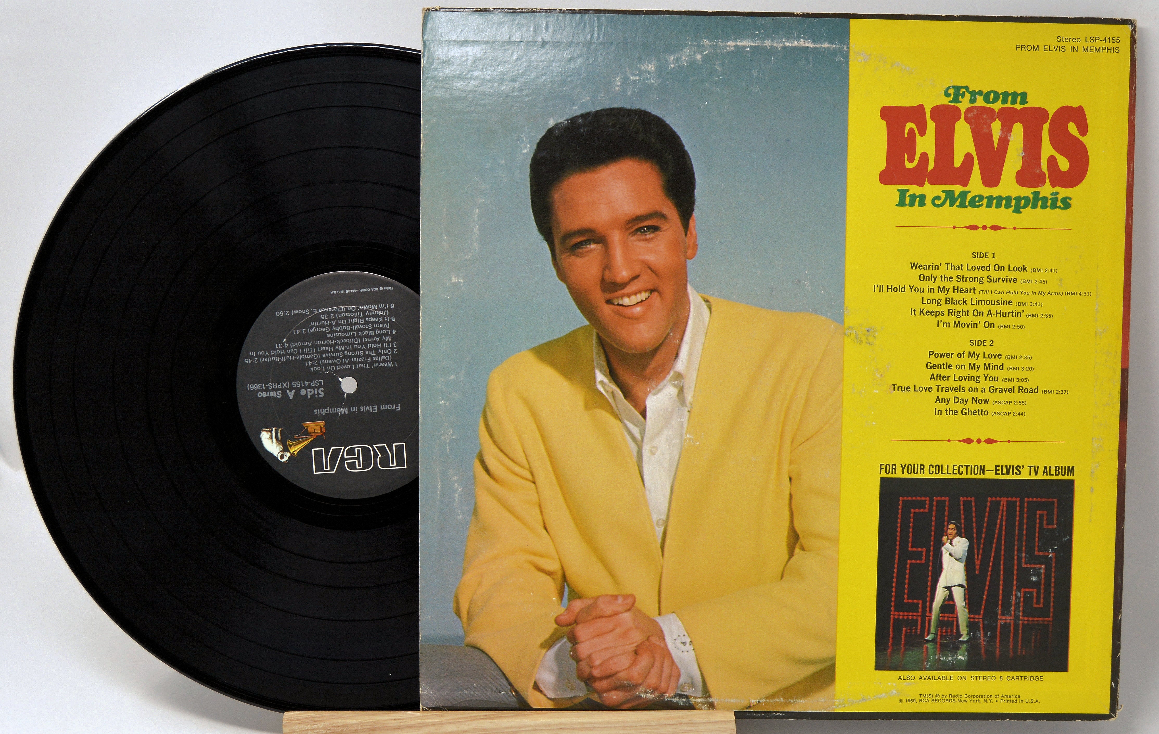 Presley, Elvis - From Elvis In Memphis, Vinyl Record Album LP – Joe's ...