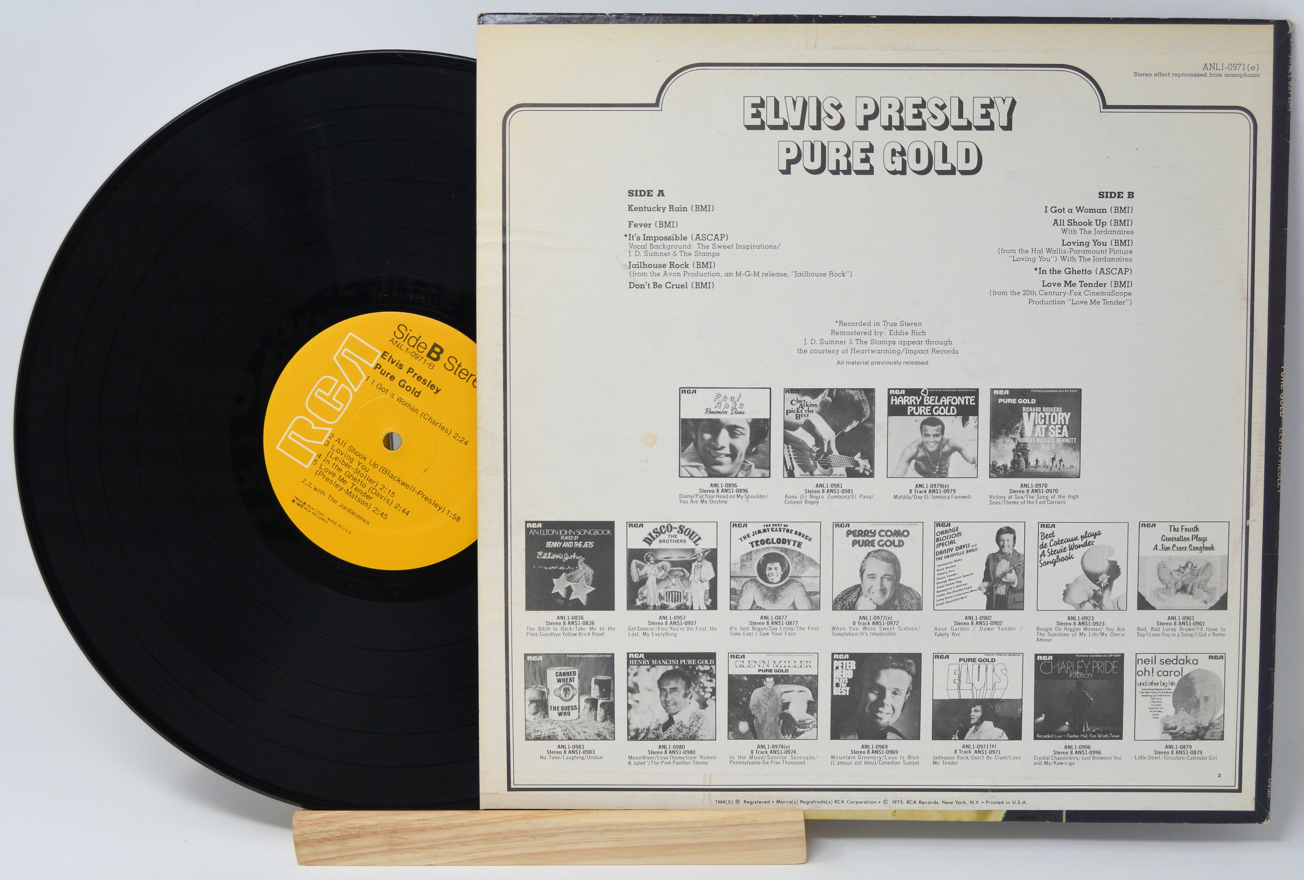 Elvis Presley - Pure Gold, Vinyl Record Album LP – Joe's Albums
