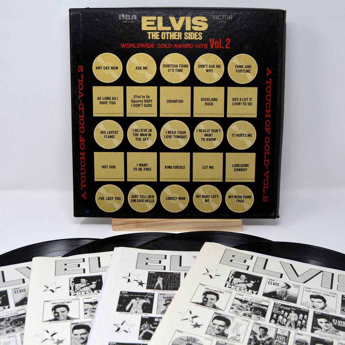 Elvis Presley - Worldwide Gold Hits Award Vol 2, Vinyl Record 4LP Box ...