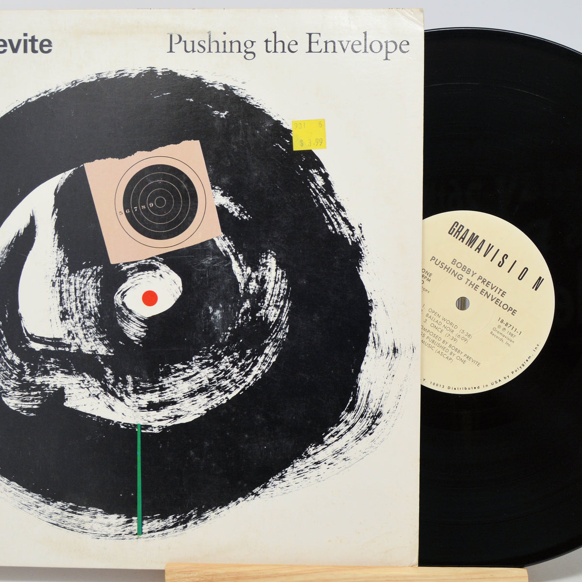 Bobby Previte - Pushing The Envelope, Vinyl Record Album LP – Joe's Albums