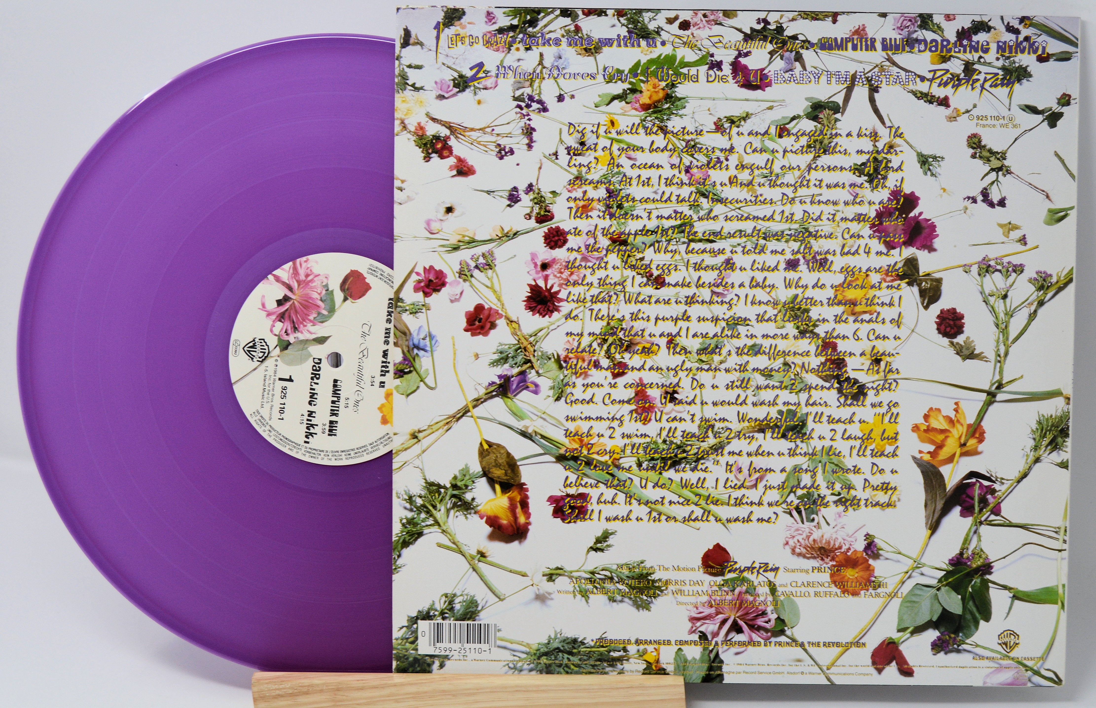 Prince - Purple Rain, Vinyl Record Album LP, Used, 180 Gram – Joe's Albums