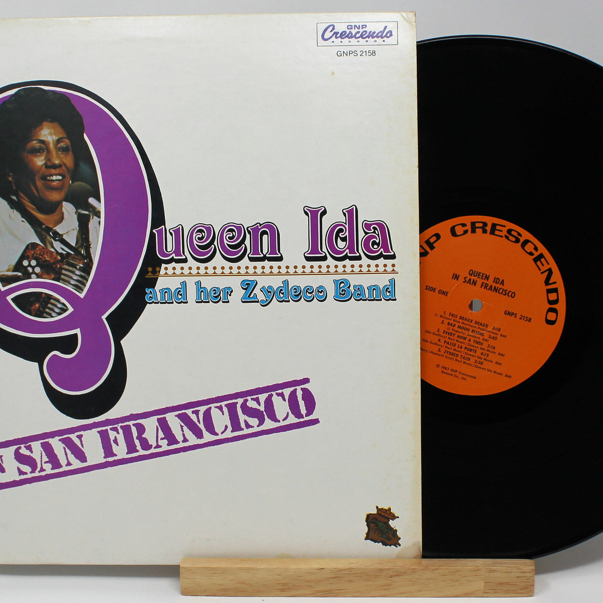 Queen Ida - In San Francisco, Vinyl Record Album LP, Zydeco – Joe's Albums