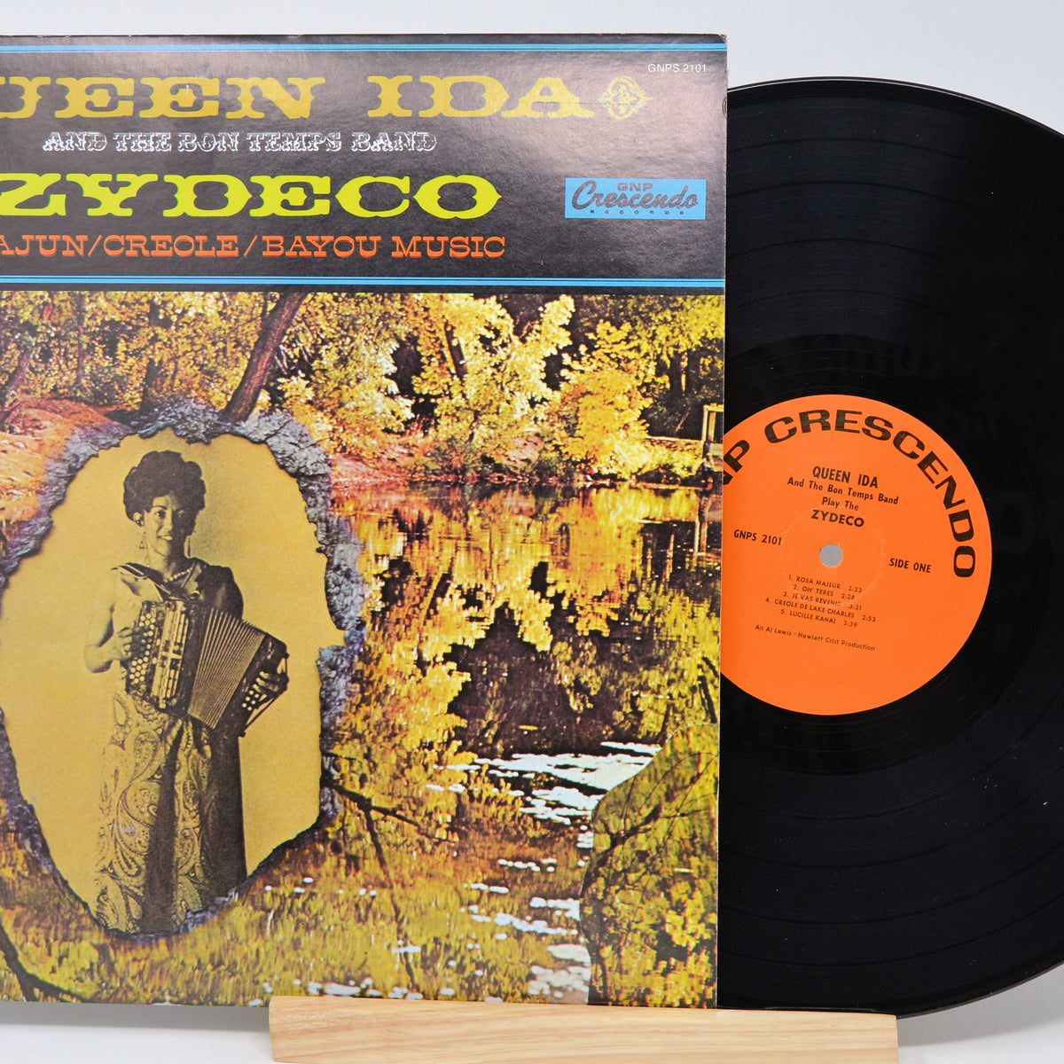 Queen Ida - & Bon Temps Play Zydeco, Vinyl Record Album LP – Joe's Albums