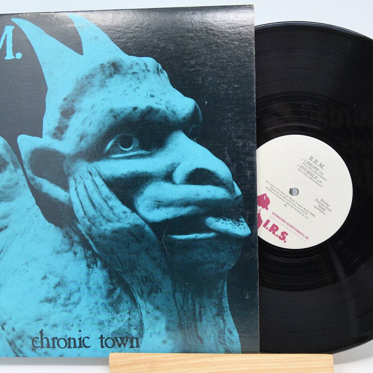 R.E.M. - Chronic Town, Vinyl Record Album LP, I.R.S. – Joe's Albums