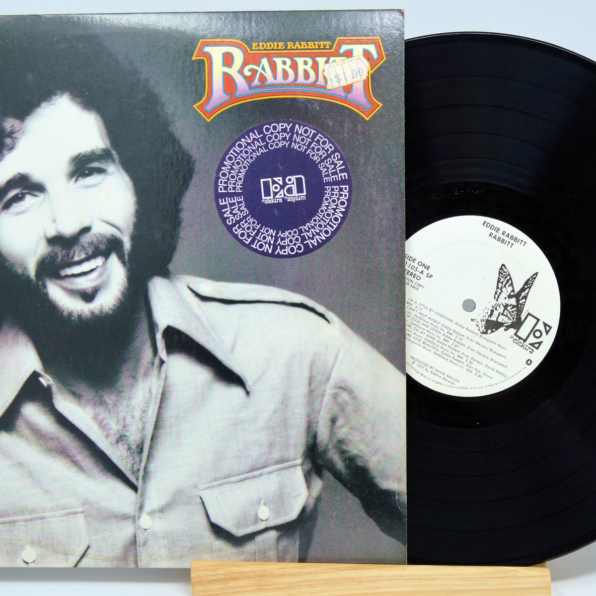 Eddie Rabbitt - Self Titled, Vinyl Record Album LP, Promo, Elektra ...