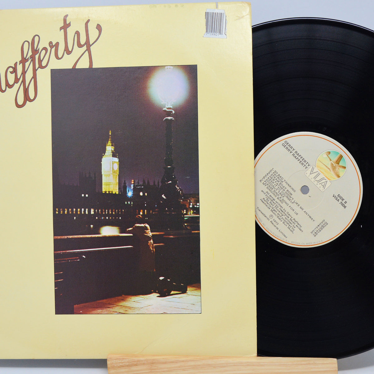 Gerry Rafferty - Self Titled, Vinyl Record Album LP, Visa Records – Joe ...