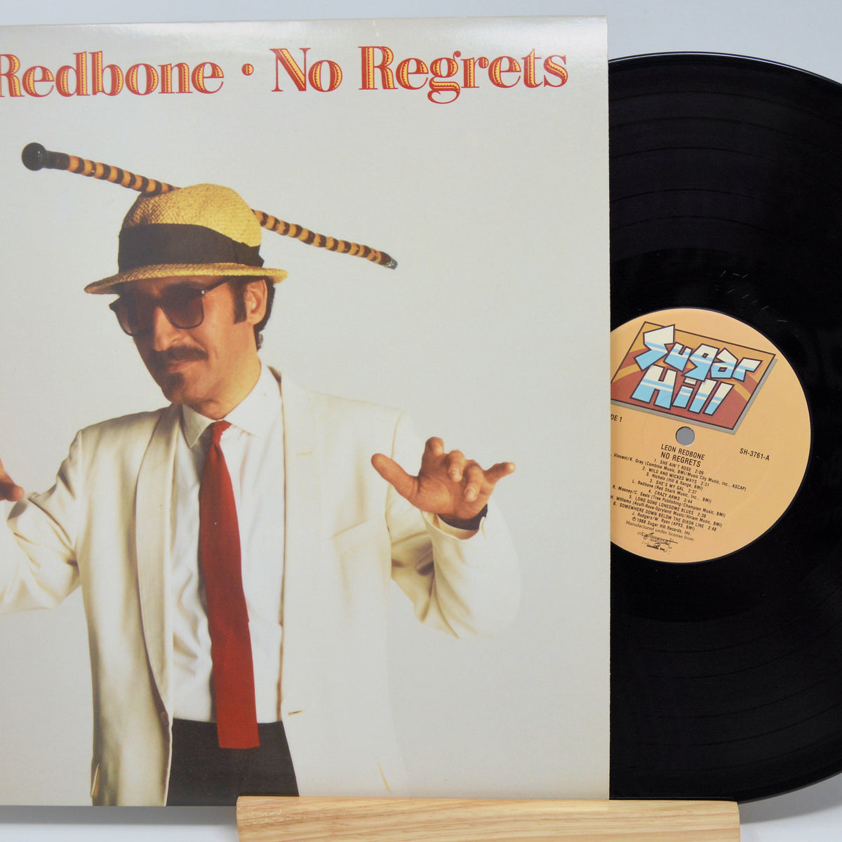 Leon Redbone - No Regrets, Vinyl Record Album LP, Sugar Hill – Joe's Albums