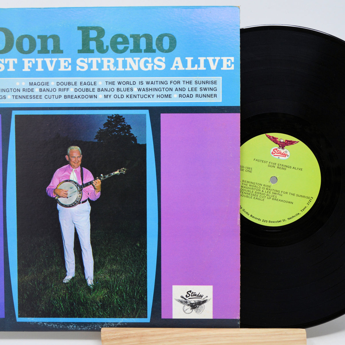 Don Reno - Fastest Five Strings Alive, Vinyl Record Album LP – Joe's Albums