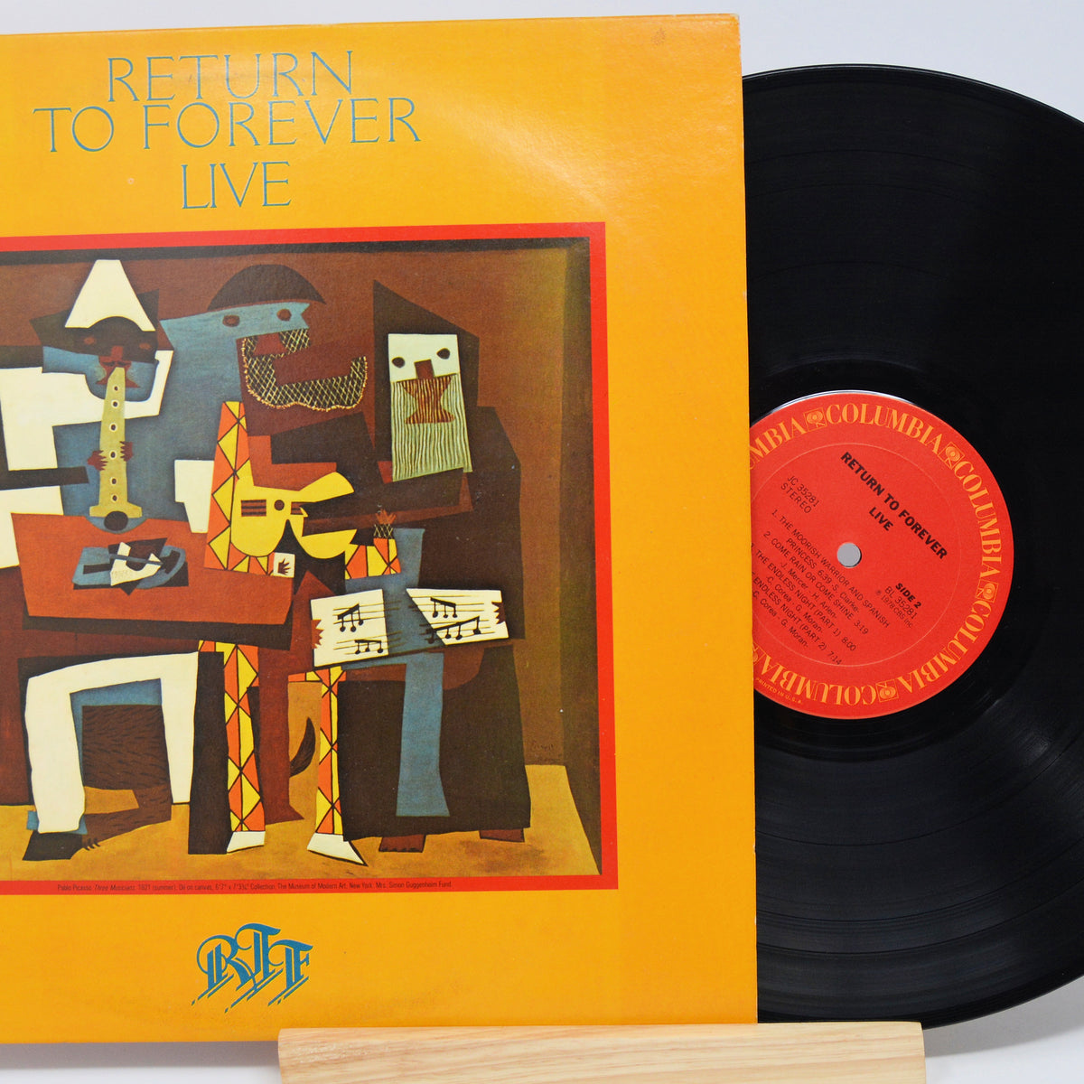 Return To Forever - Live, Vinyl Record Album LP, Chick Corea, Columbia ...