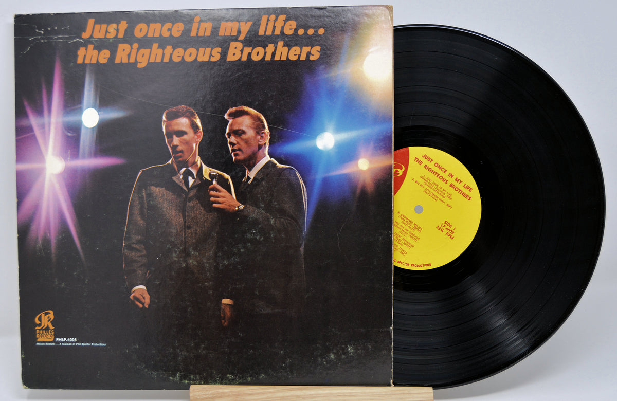 Righteous Brothers - Just Once In My Life, vinyl Record Album LP – Joe ...