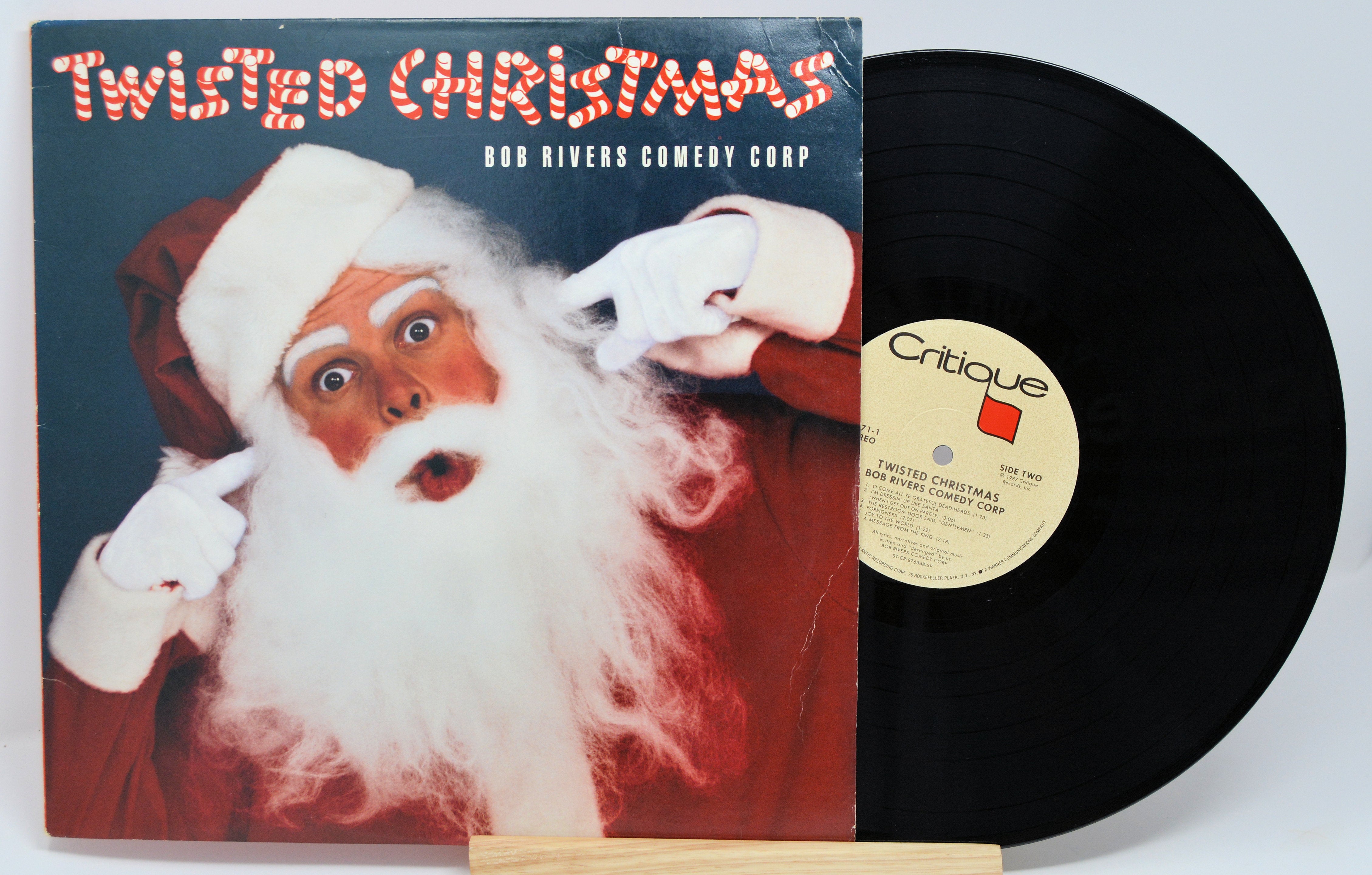 Bob Rivers - Twisted Christmas, Vinyl Record Album LP – Joe's Albums