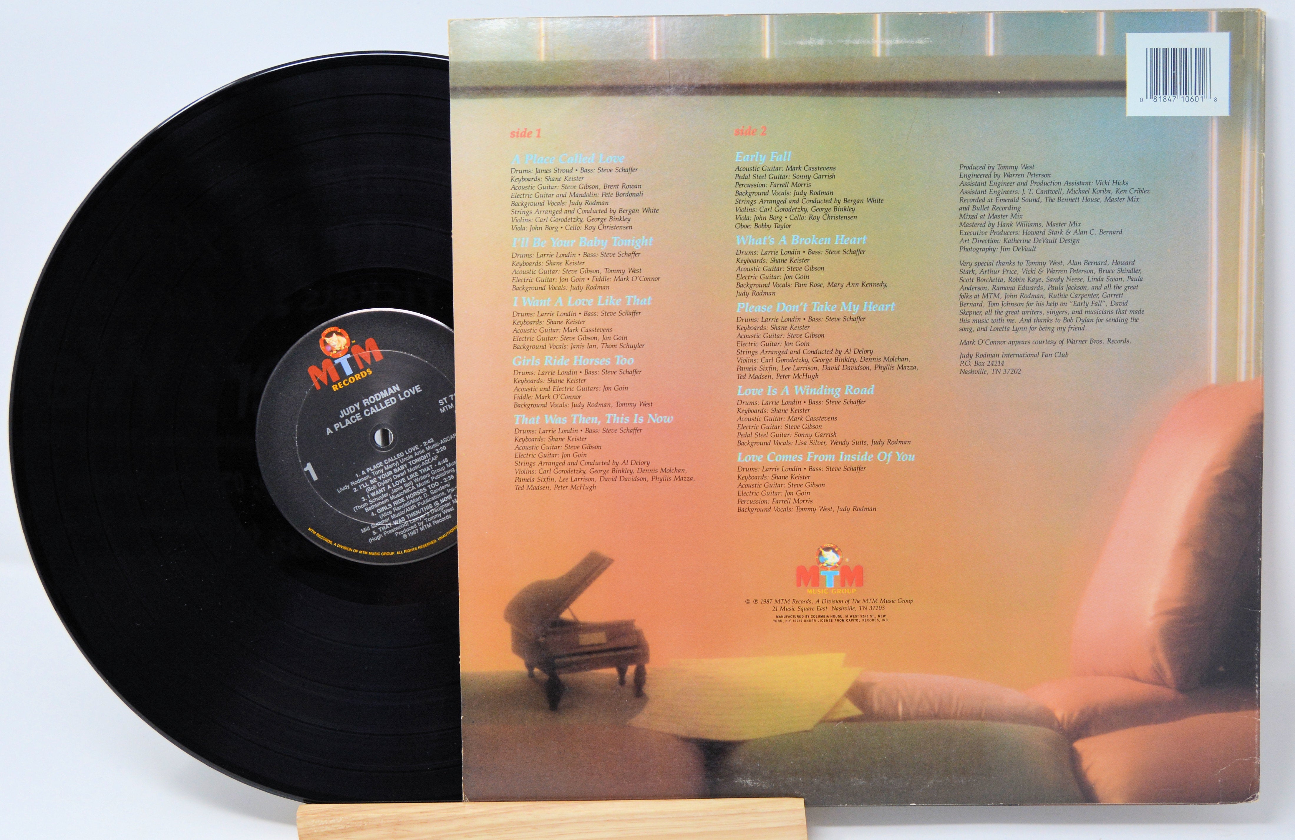 Judy Rodman - A Place Called Love, Vinyl Record Album LP – Joe's Albums