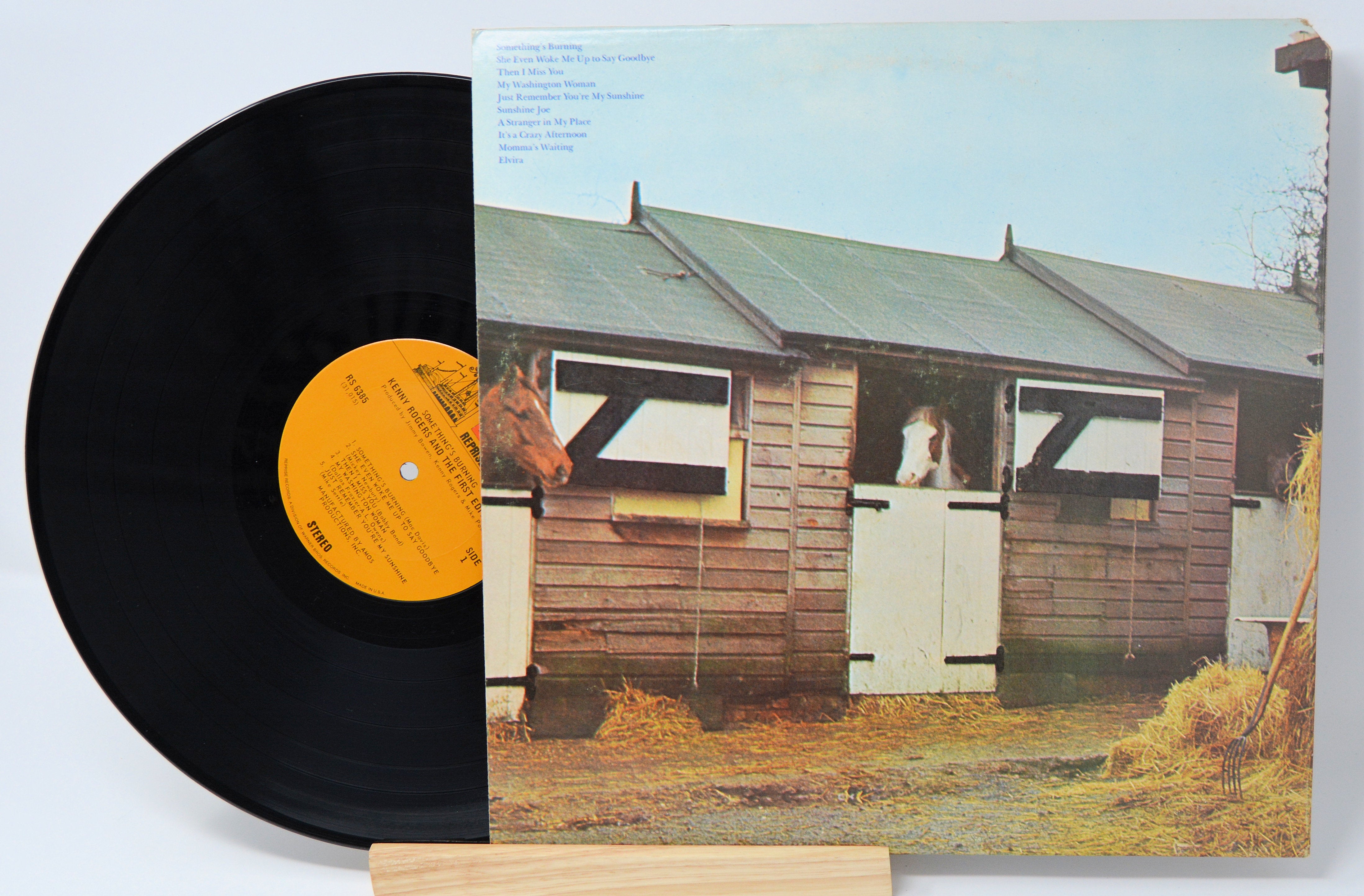 Kenny Rogers & First Edition - Something's Burning, Vinyl Record LP ...