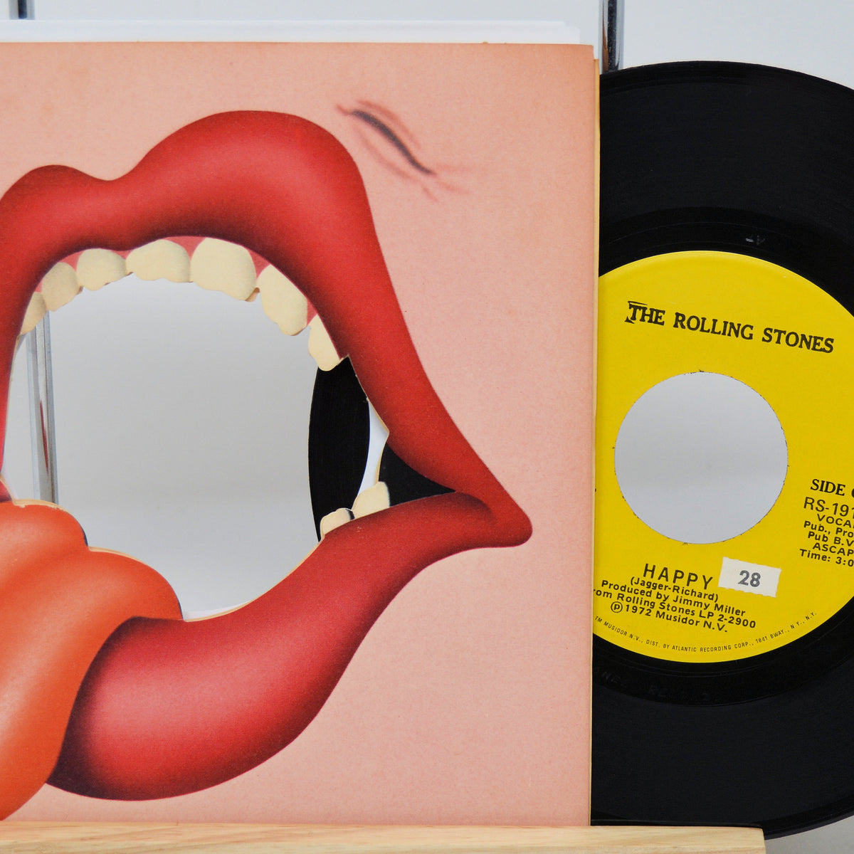 Rolling Stones - Happy / All Down The Line, 7 Inch Vinyl – Joe's Albums