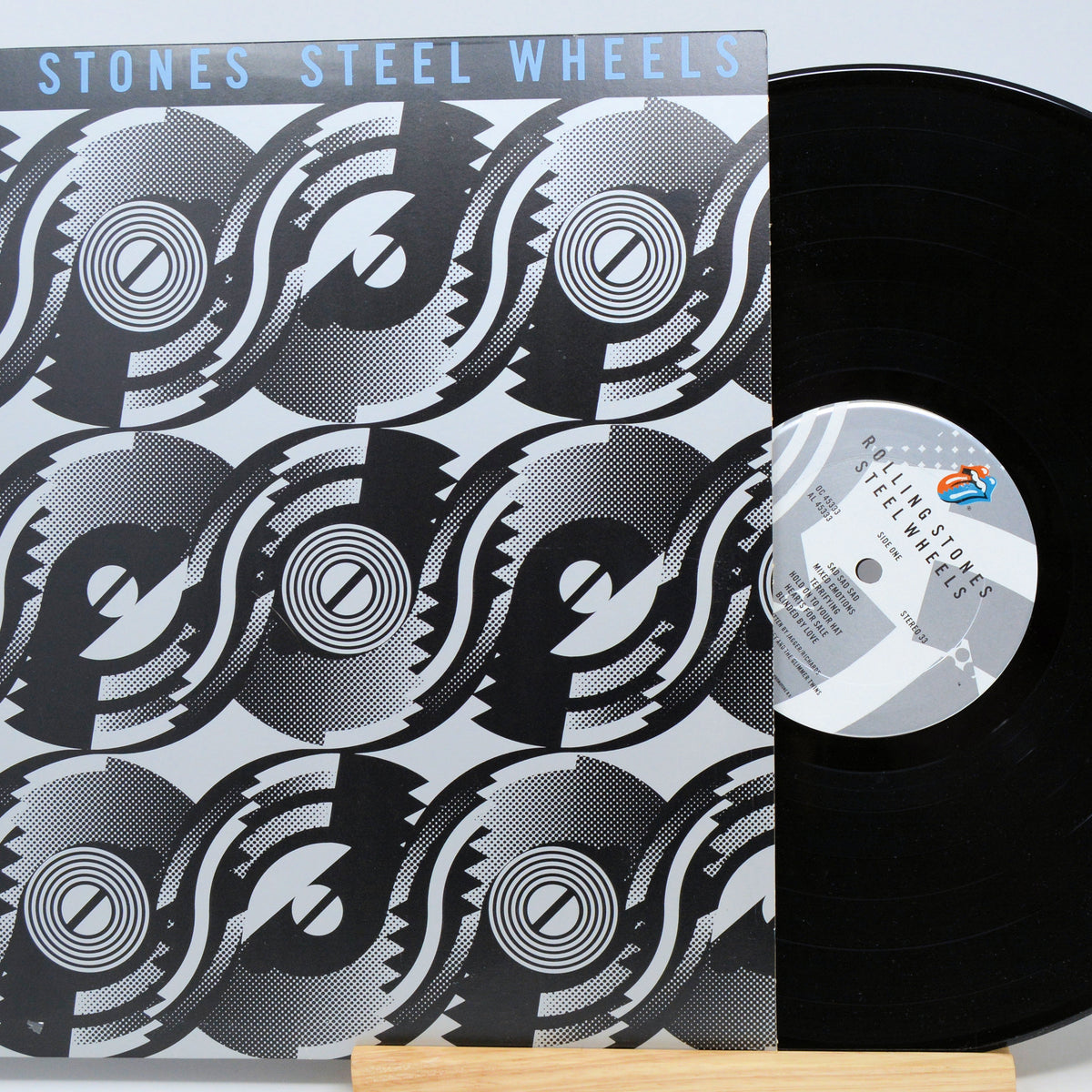 Rolling Stones - Steel Wheels, Vinyl Record Album LP, Used – Joe's Albums