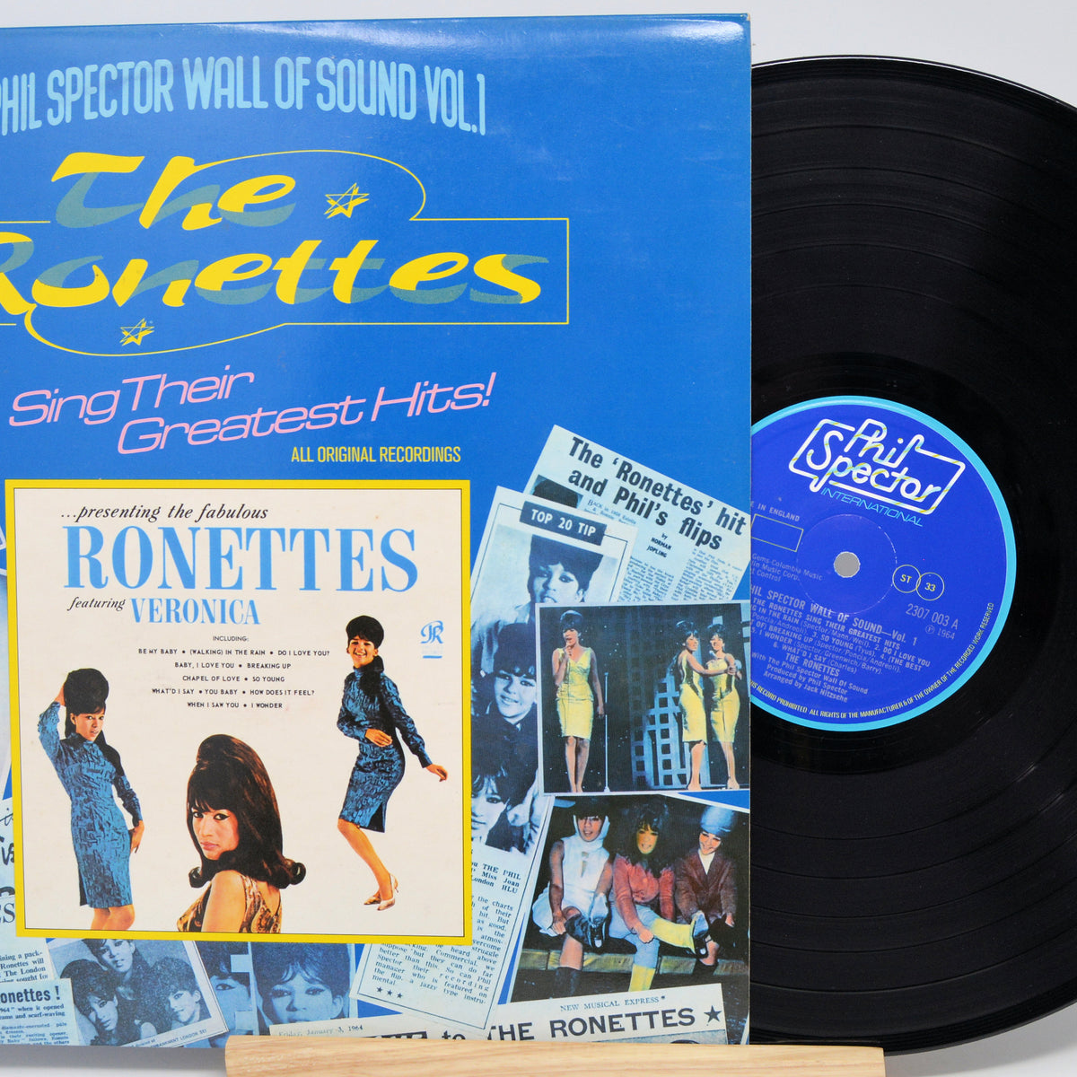 Ronettes - Sing Their Greatest Hits, Vinyl Record Album LP, Spector ...
