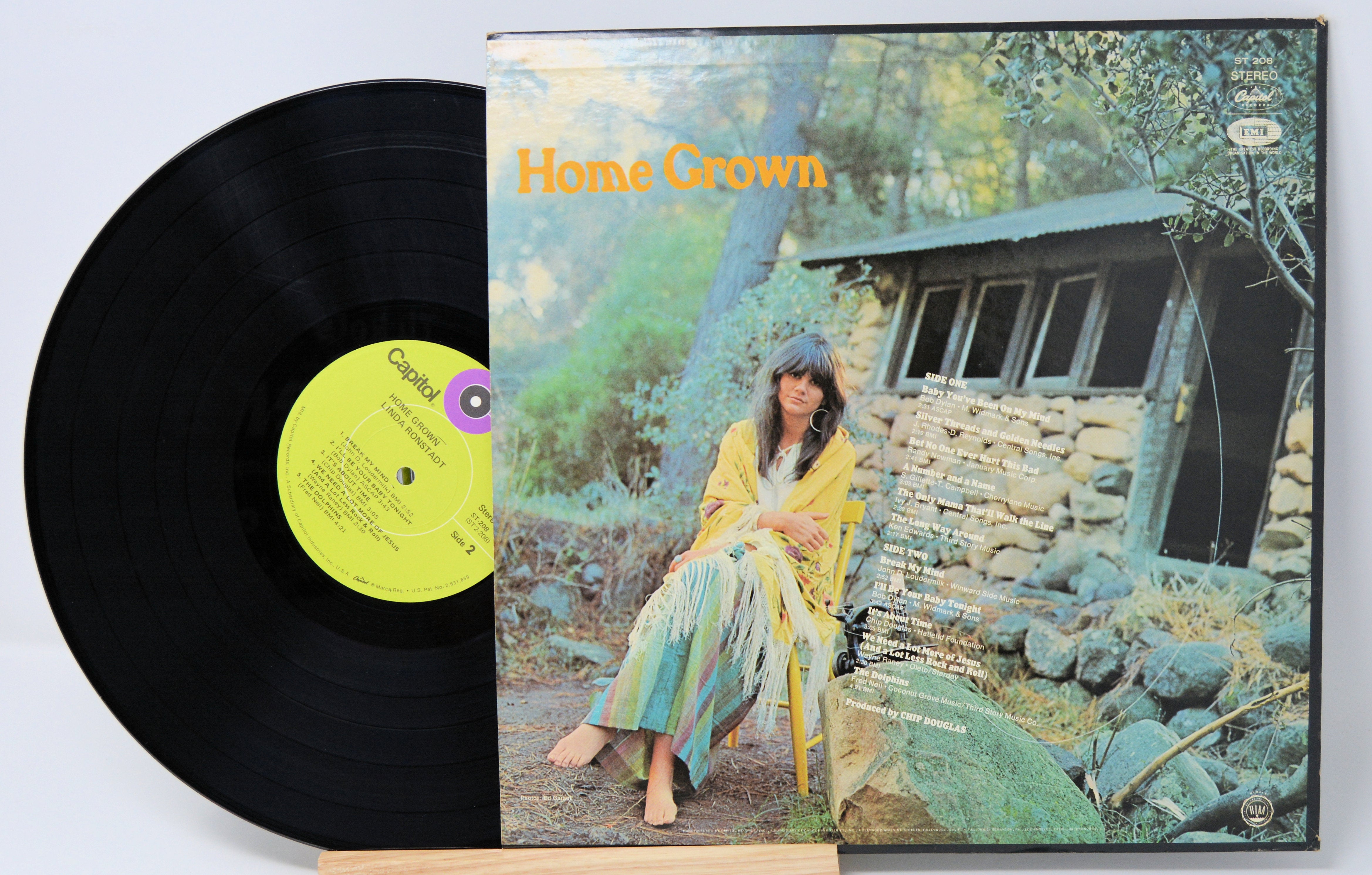 Linda Ronstadt - Hand Sown, Vinyl Record Album LP, Capitol ST-208 – Joe ...
