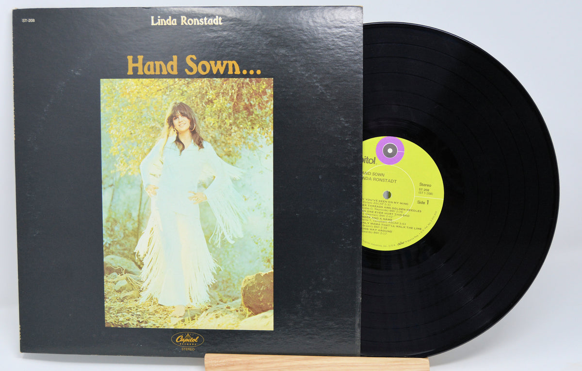 Linda Ronstadt - Hand Sown, Vinyl Record Album LP, Capitol ST-208 – Joe ...