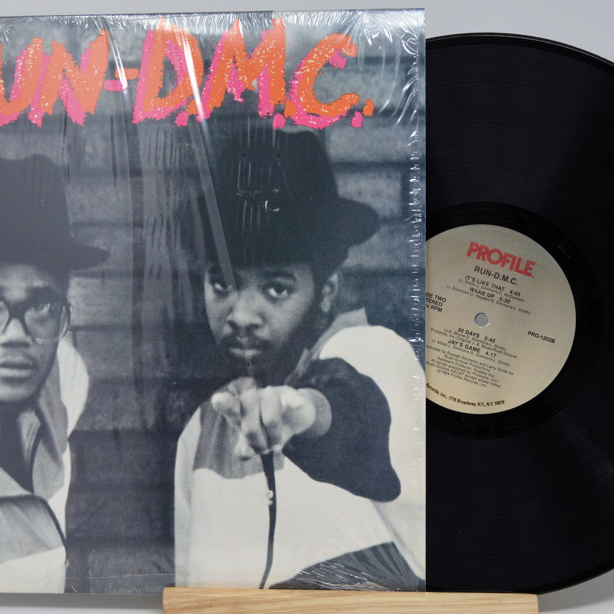 Run DMC - Self Titled, Vinyl Record Album LP, Rap, Hip Hop, Profile ...
