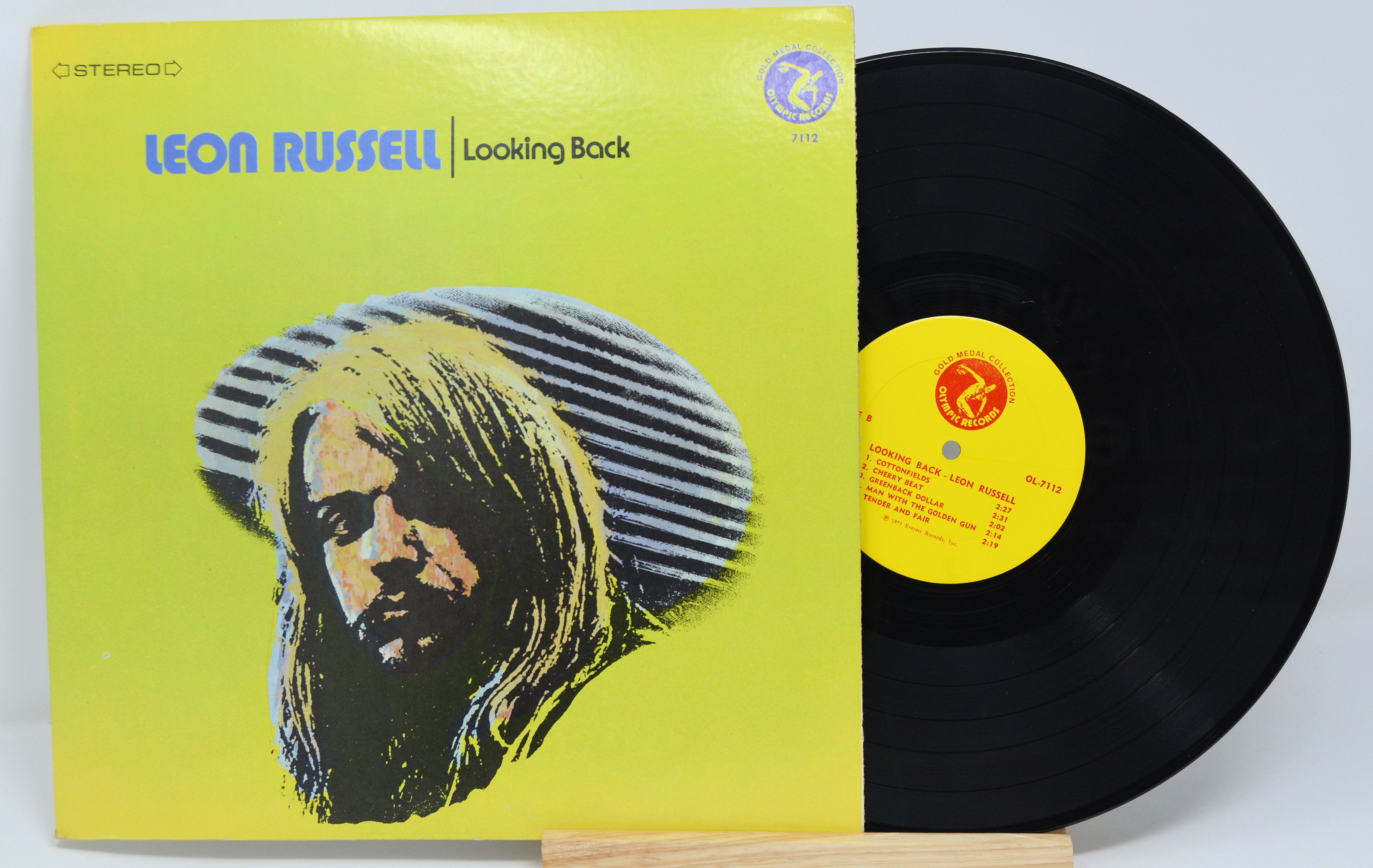 Leon Russell - Looking Back, Vinyl Record Album LP, Olympic 7112 – Joe ...