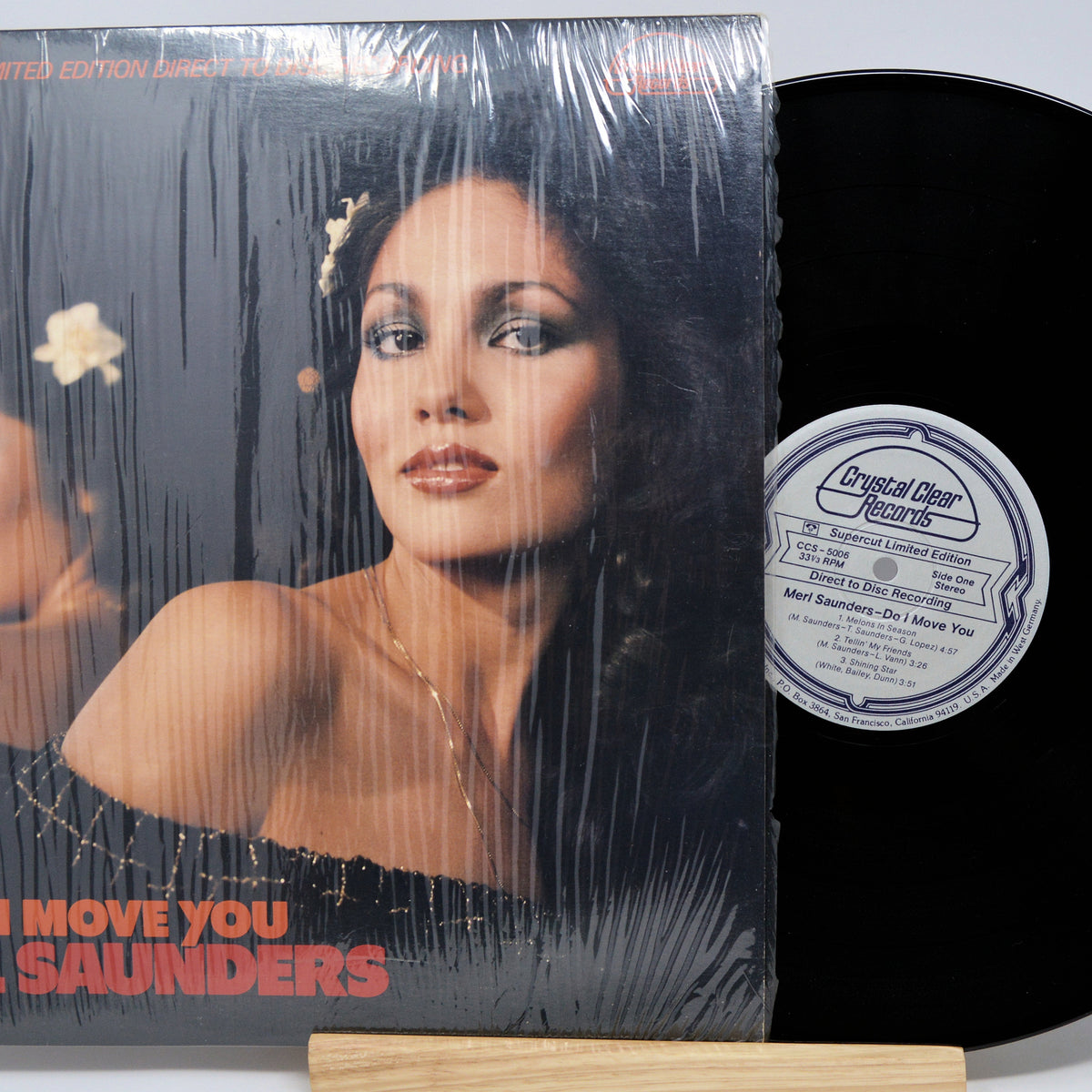 Merl Saunders - Do I Move You, Vinyl Record Album LP, Crystal Clear ...