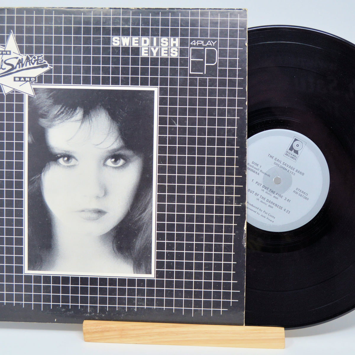 Gail Savage Band - Swedish Eyes, Vinyl Record Album LP, Rockwell – Joe ...