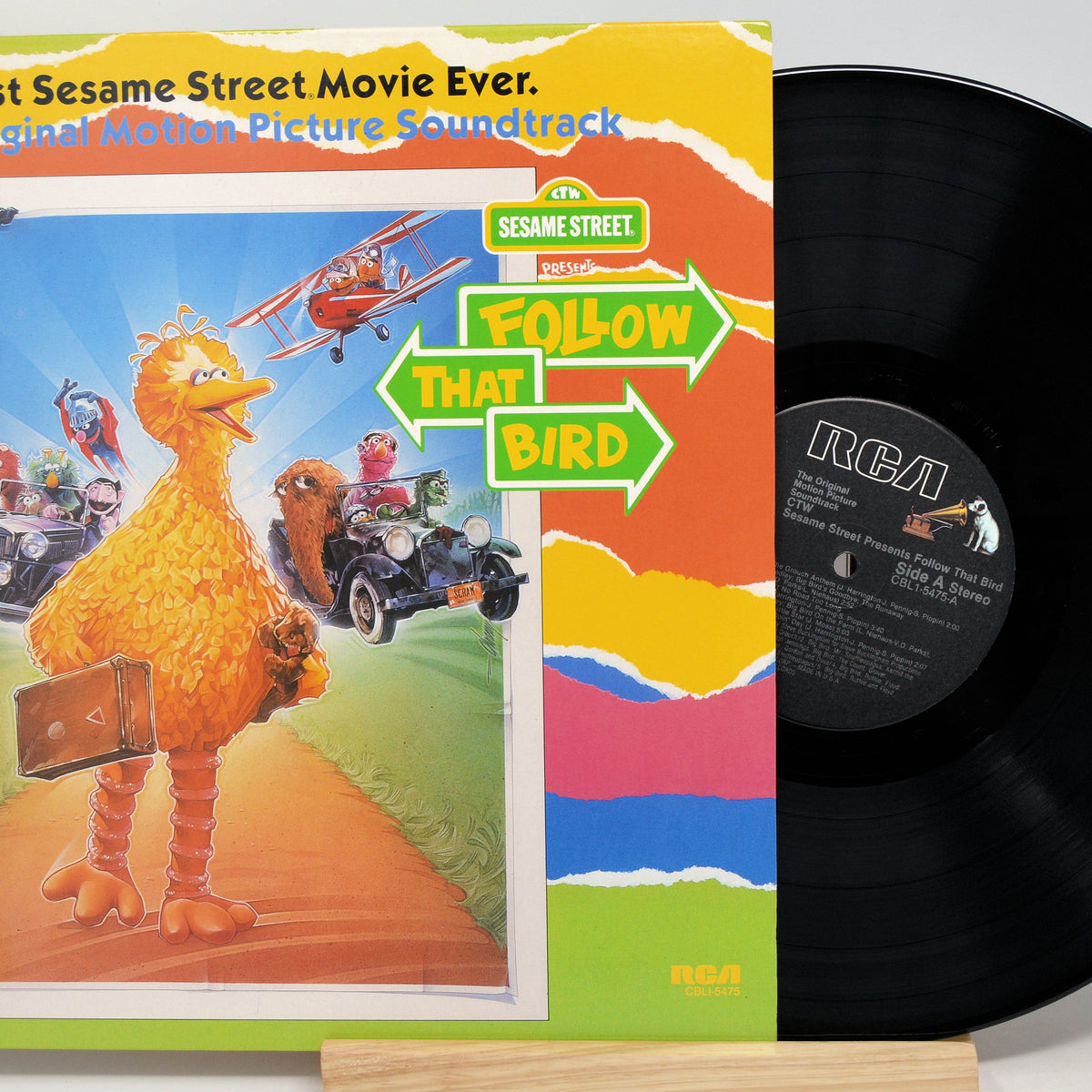 Sesame Street - Follow That Bird, Vinyl Record Ablum LP – Joe's Albums