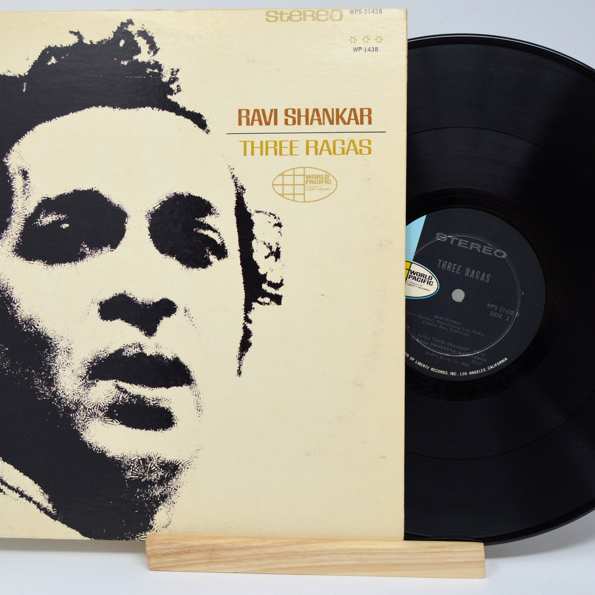 Shankar, Ravi - Three Ragas, Vinyl Record Album LP, WPS1-21438 – Joe's ...