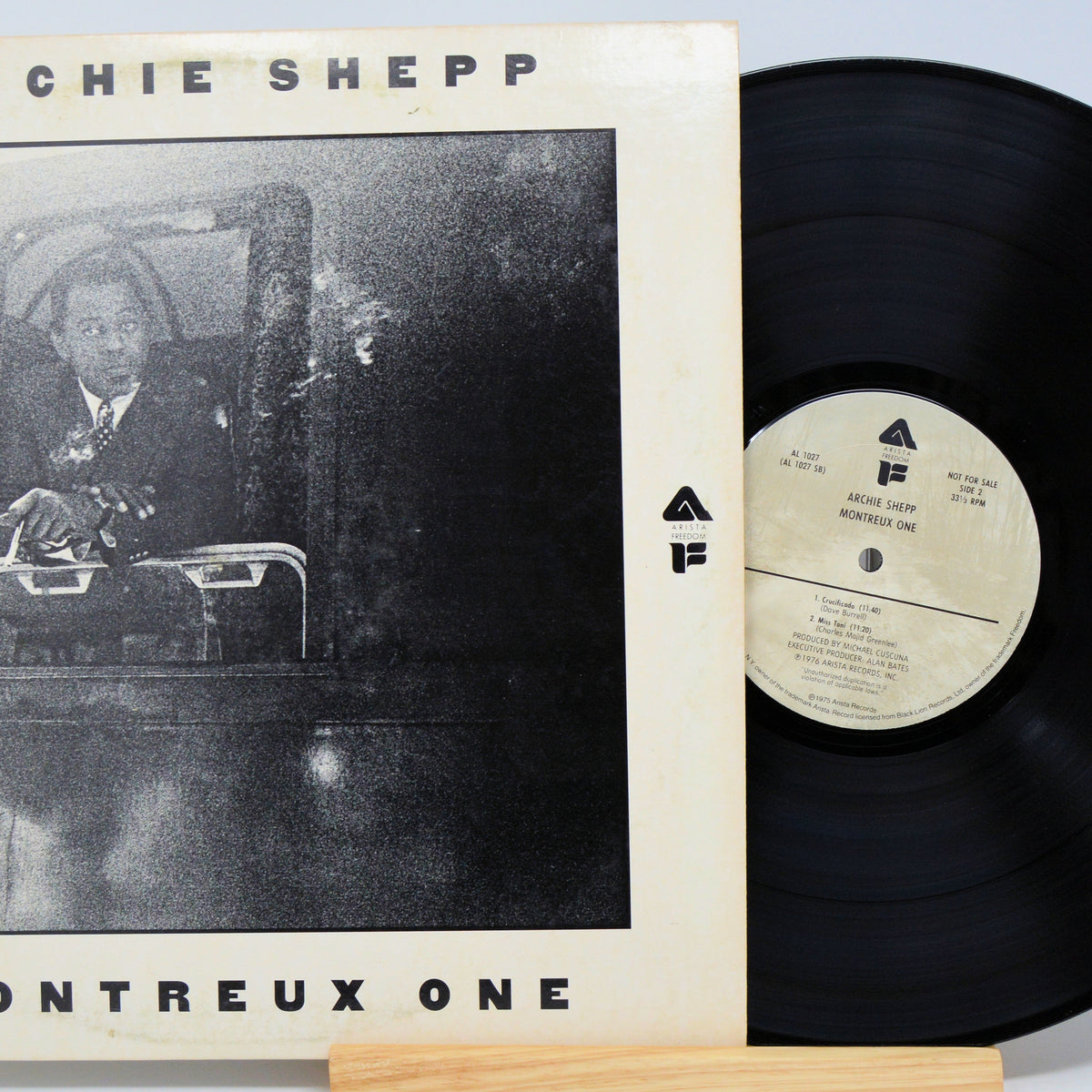 Shepp, Archie - Montreux One, Vinyl Record Album LP, Arista, Promo ...